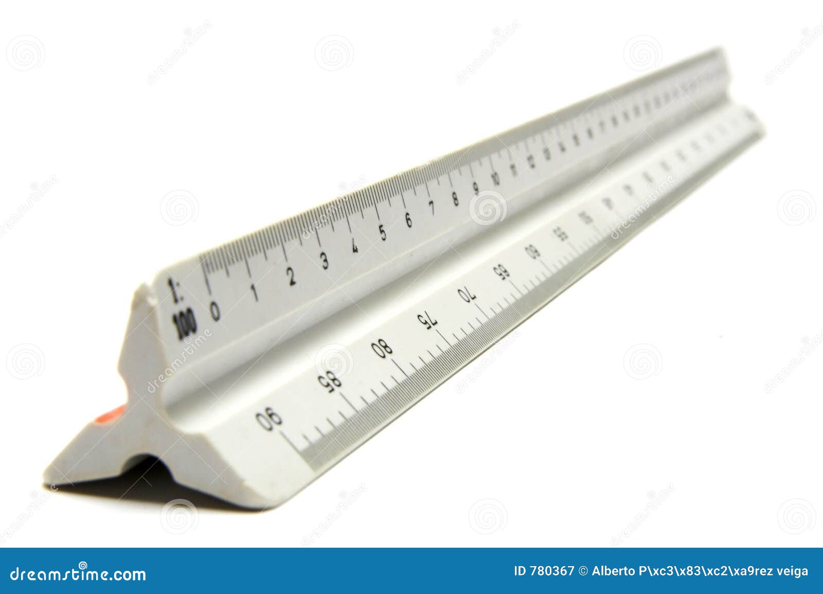 Red Ruler Stock Photo | CartoonDealer.com #60461670