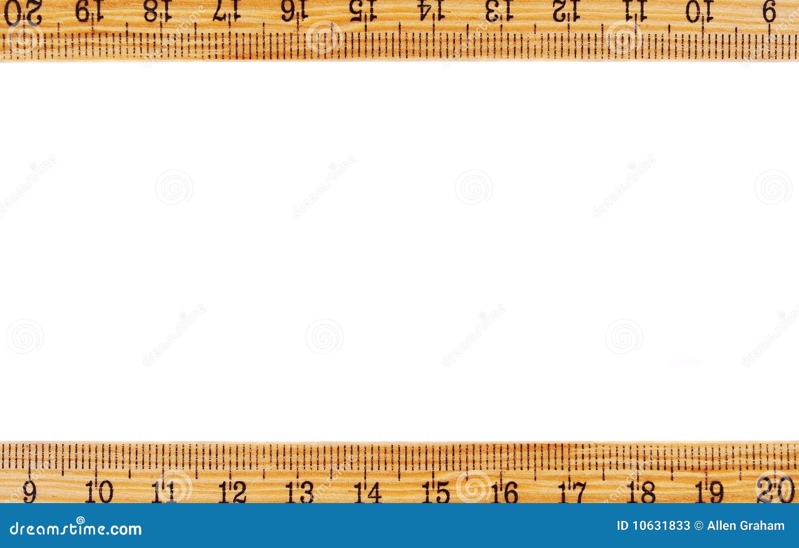 Ruler as a frame stock image. Image of copyspace, paper - 10631833