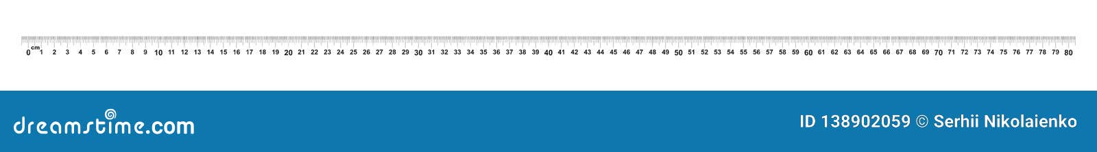 Ruler 150 Cm. Precise Measuring Tool. Ruler Scale 1,5 Meter. Ruler Grid ...