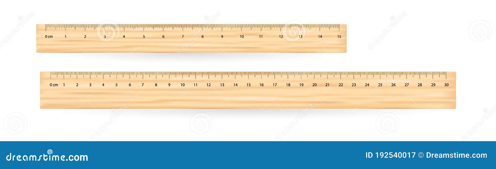 Ruler 15, 30 cm stock vector. Illustration of line, clipart - 192540017
