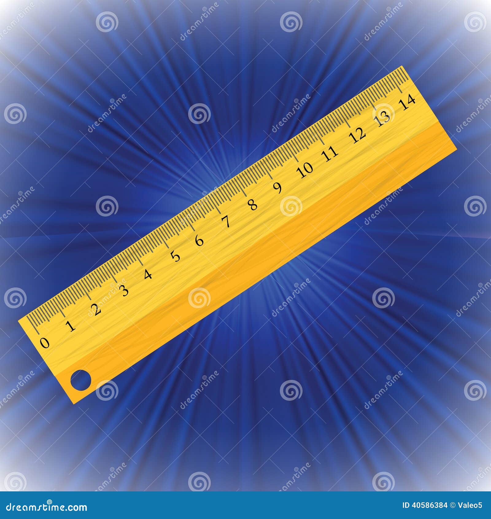Ruler stock vector. Illustration of clipping, brown, equipment - 40586384