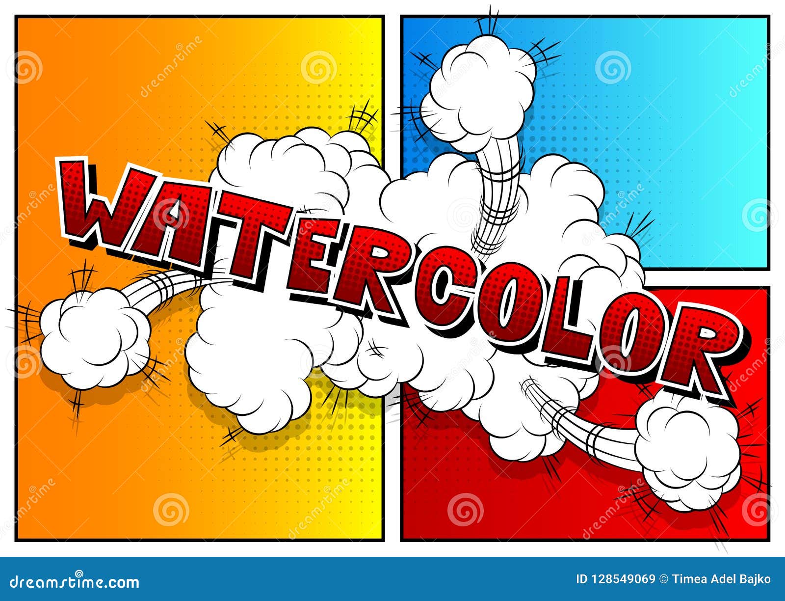 Ruler - Comic Book Style Word. Stock Illustration - Illustration of ...