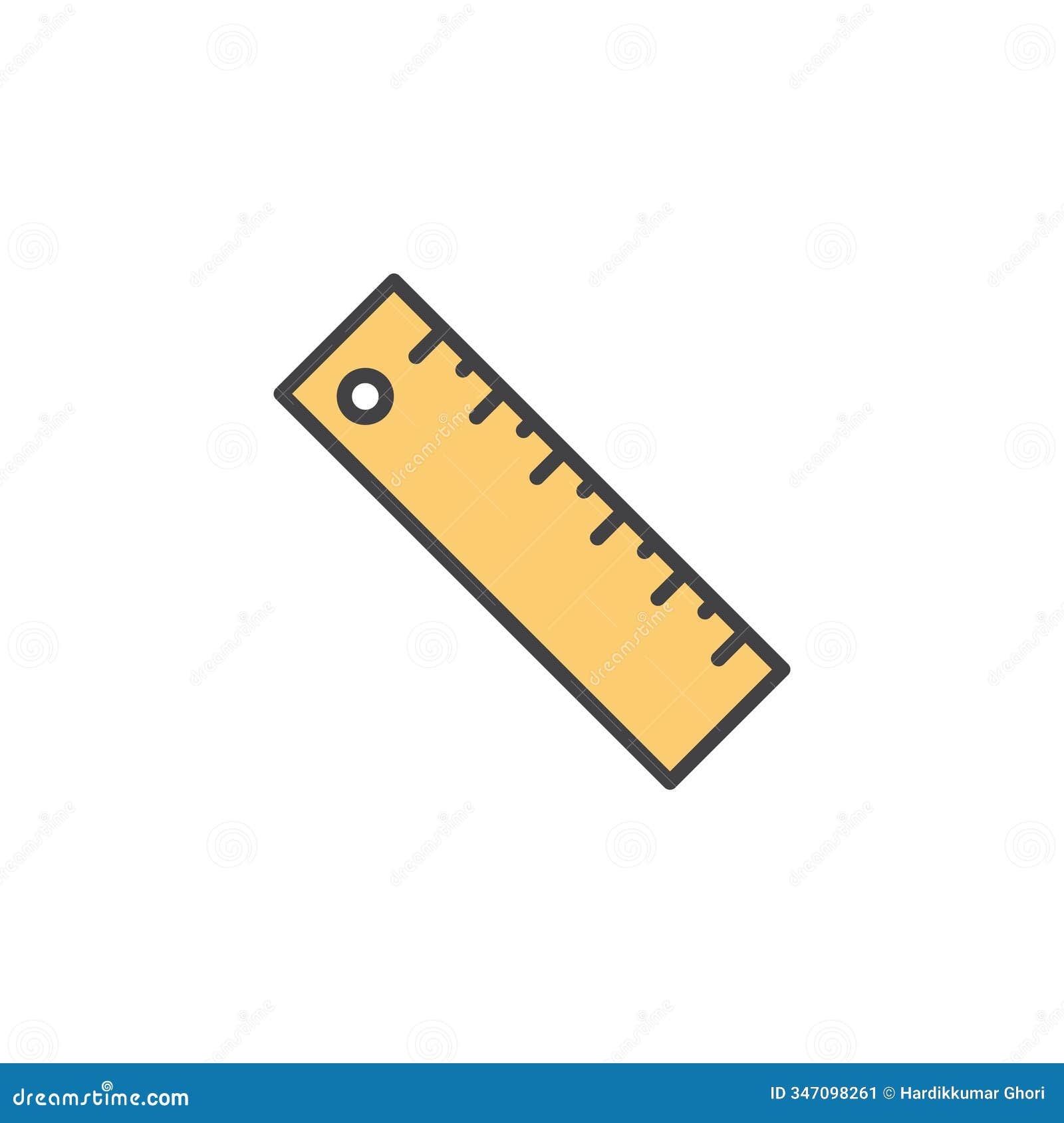 Ruler Icon Set, Tool, Measurement, Equipment, Education, School Silver ...