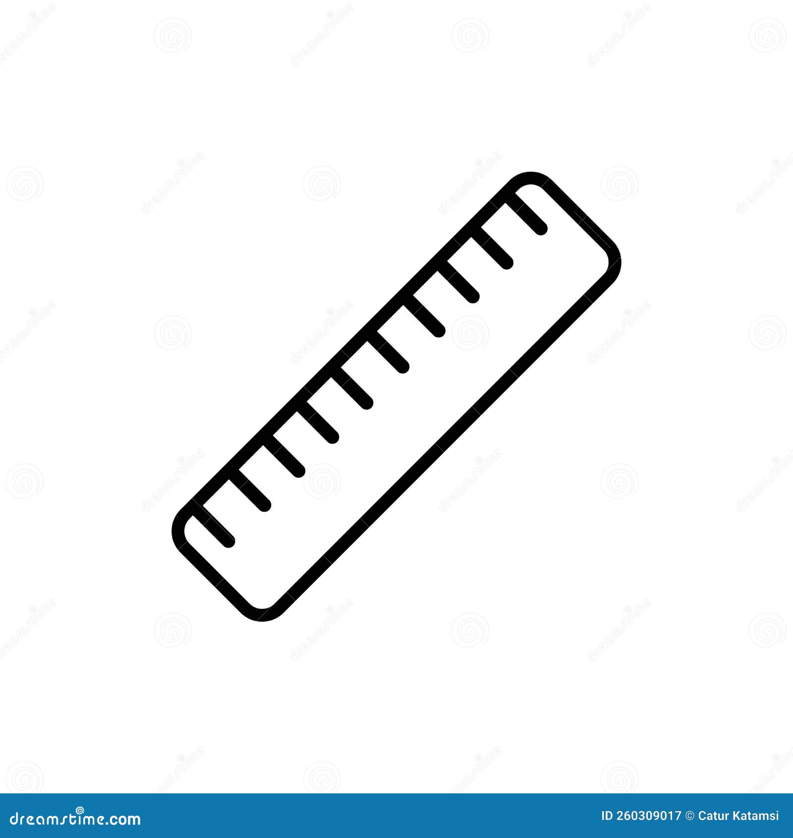 Ruler Icon Logo Vector Design Stock Vector - Illustration of education ...