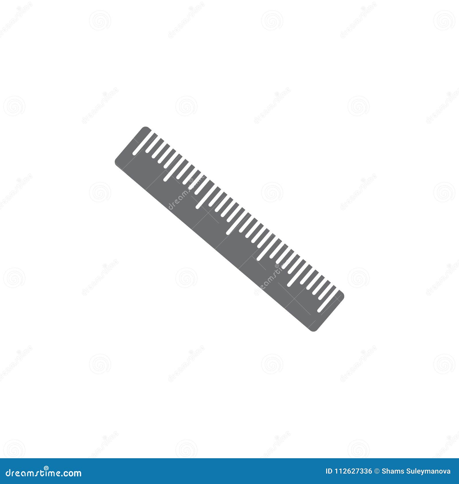 Ruler Icon. Simple Element Illustration. Ruler Symbol Design Template ...