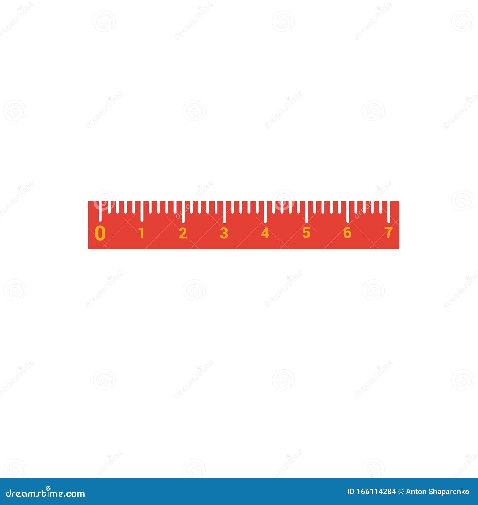 Ruler Icon. Simple Element from School Icons Collection Stock ...