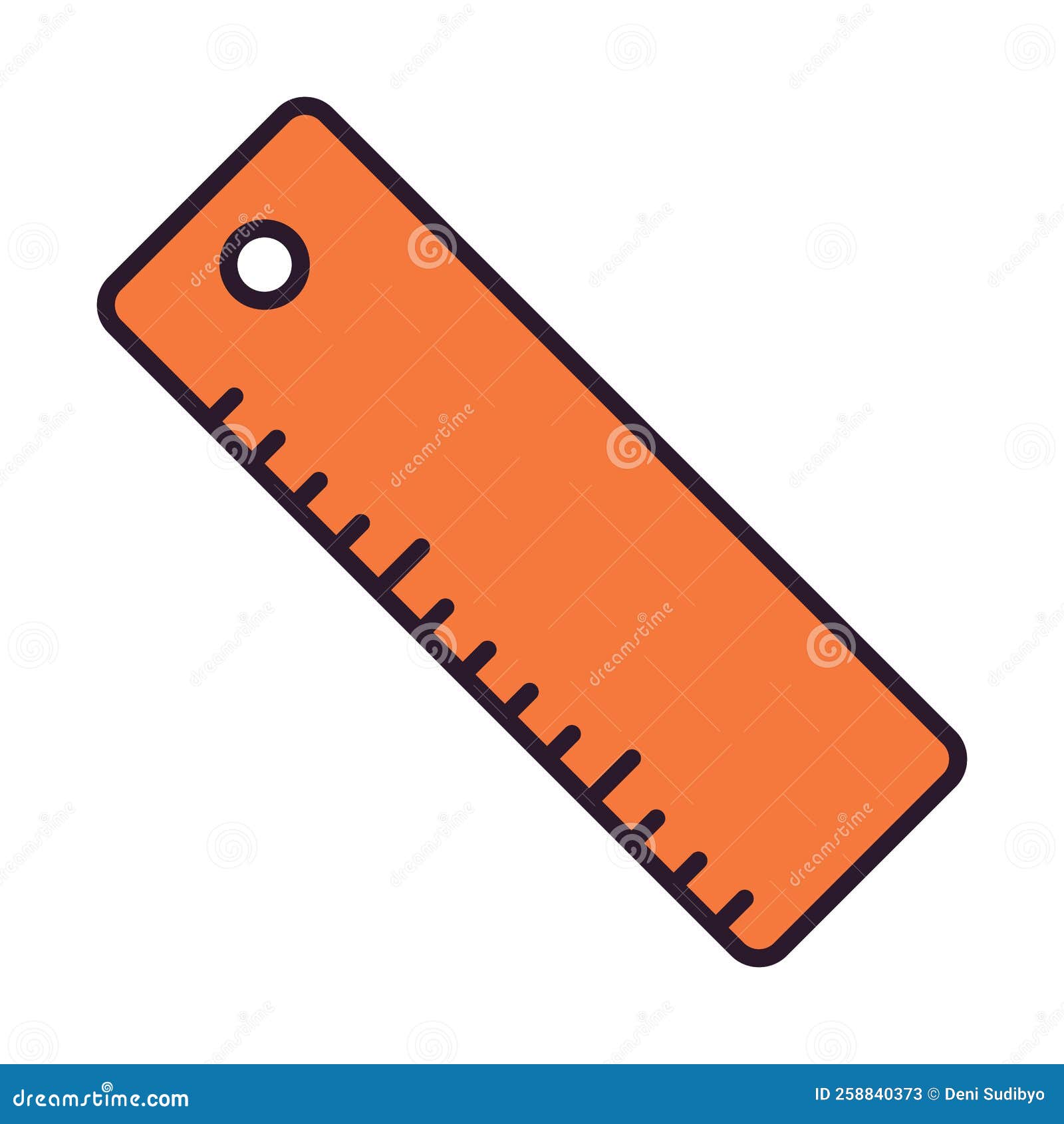 Ruler Icon Vector Design Templates Stock Illustration - Illustration of ...