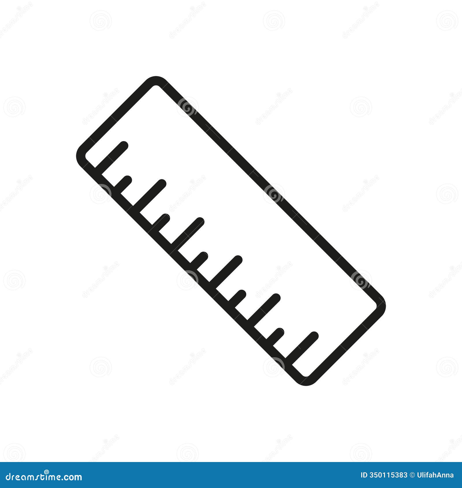 Ruler Icon Vector Design Templates Simple and Modern Stock Illustration ...