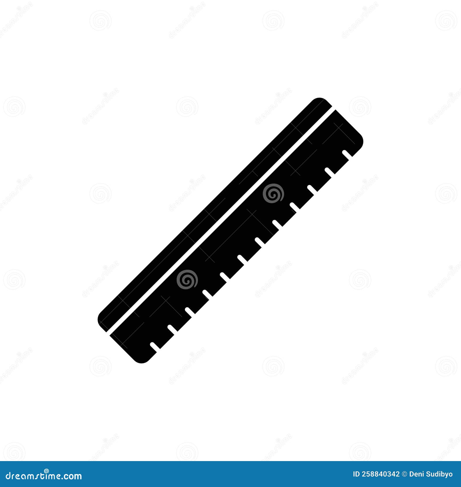 Ruler Icon Vector Design Templates Stock Illustration - Illustration of ...
