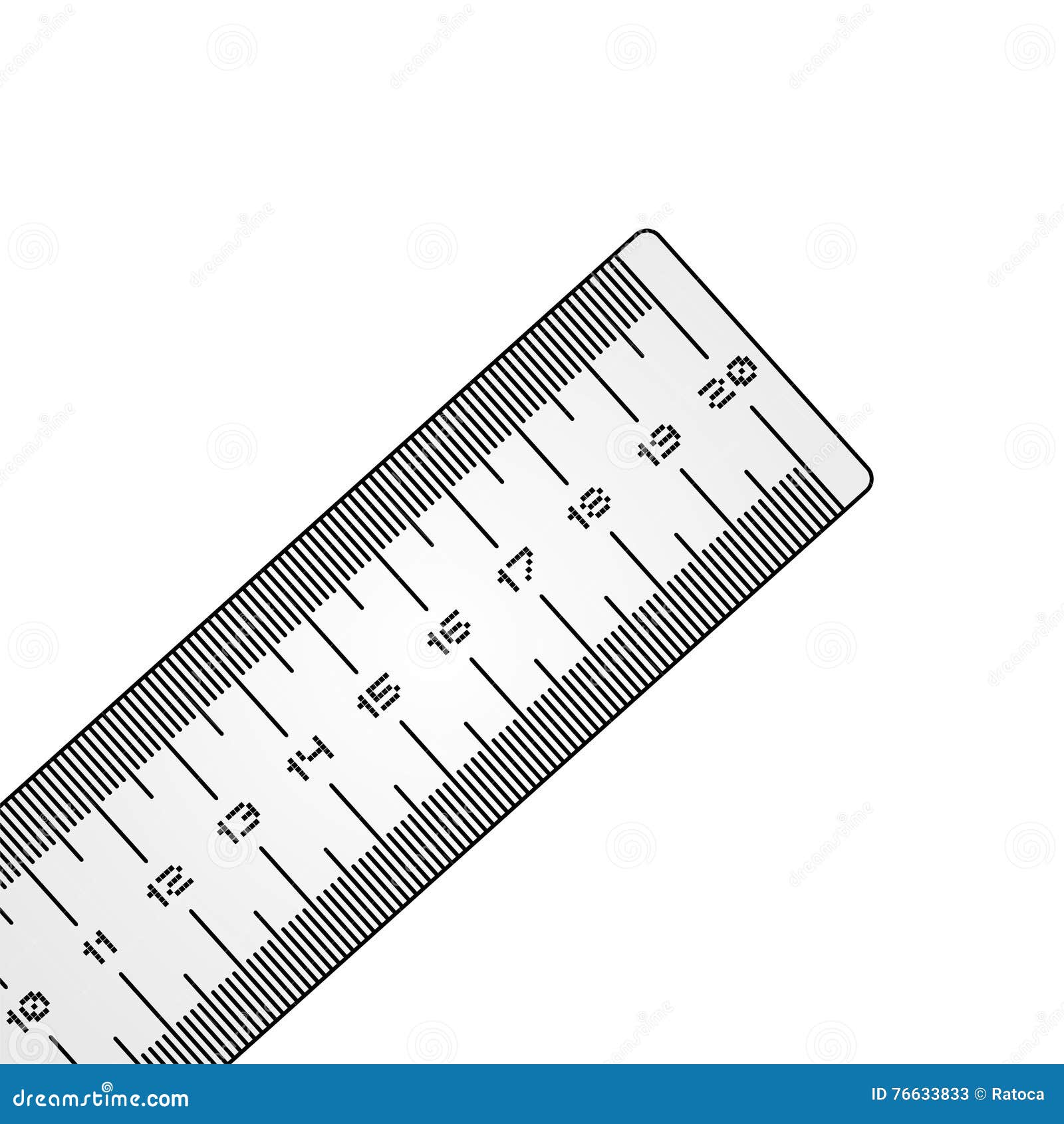 Ruler illustration stock vector. Illustration of scale - 76633833
