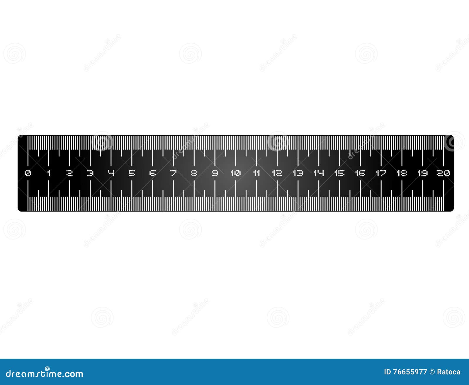 Ruler illustration stock vector. Illustration of tool - 76655977
