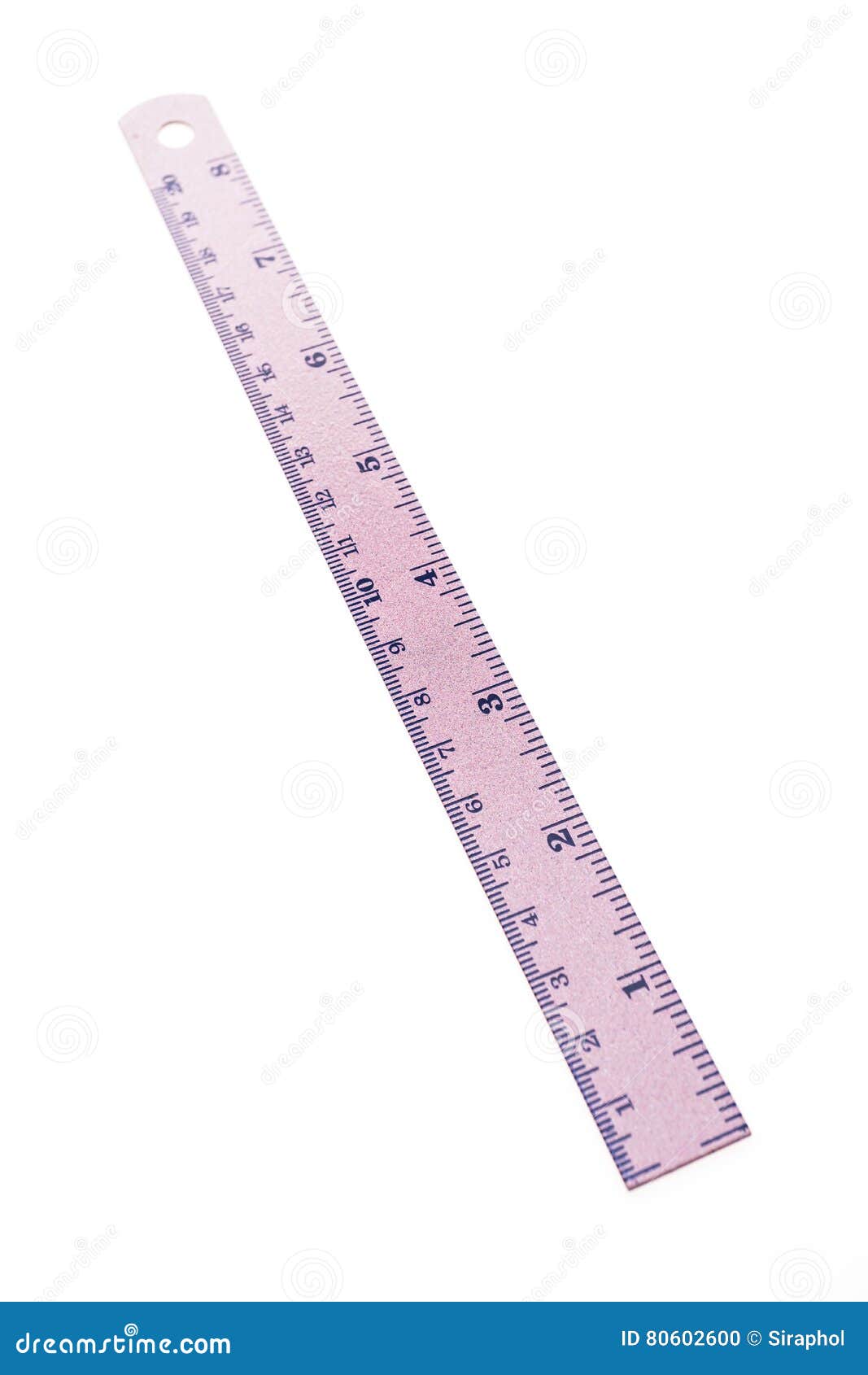 Ruler isolated on white stock photo. Image of wood, millimeter - 80602600