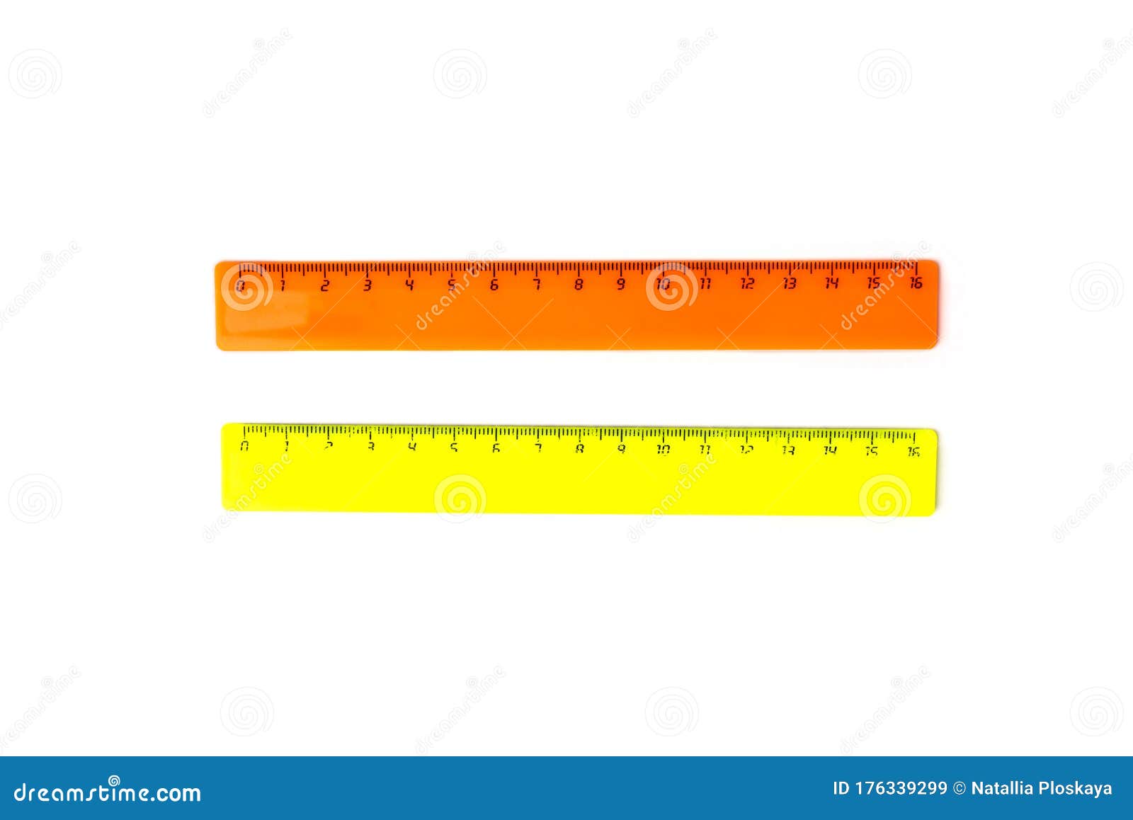 Ruler isolated on white. stock image. Image of transparent - 176339299