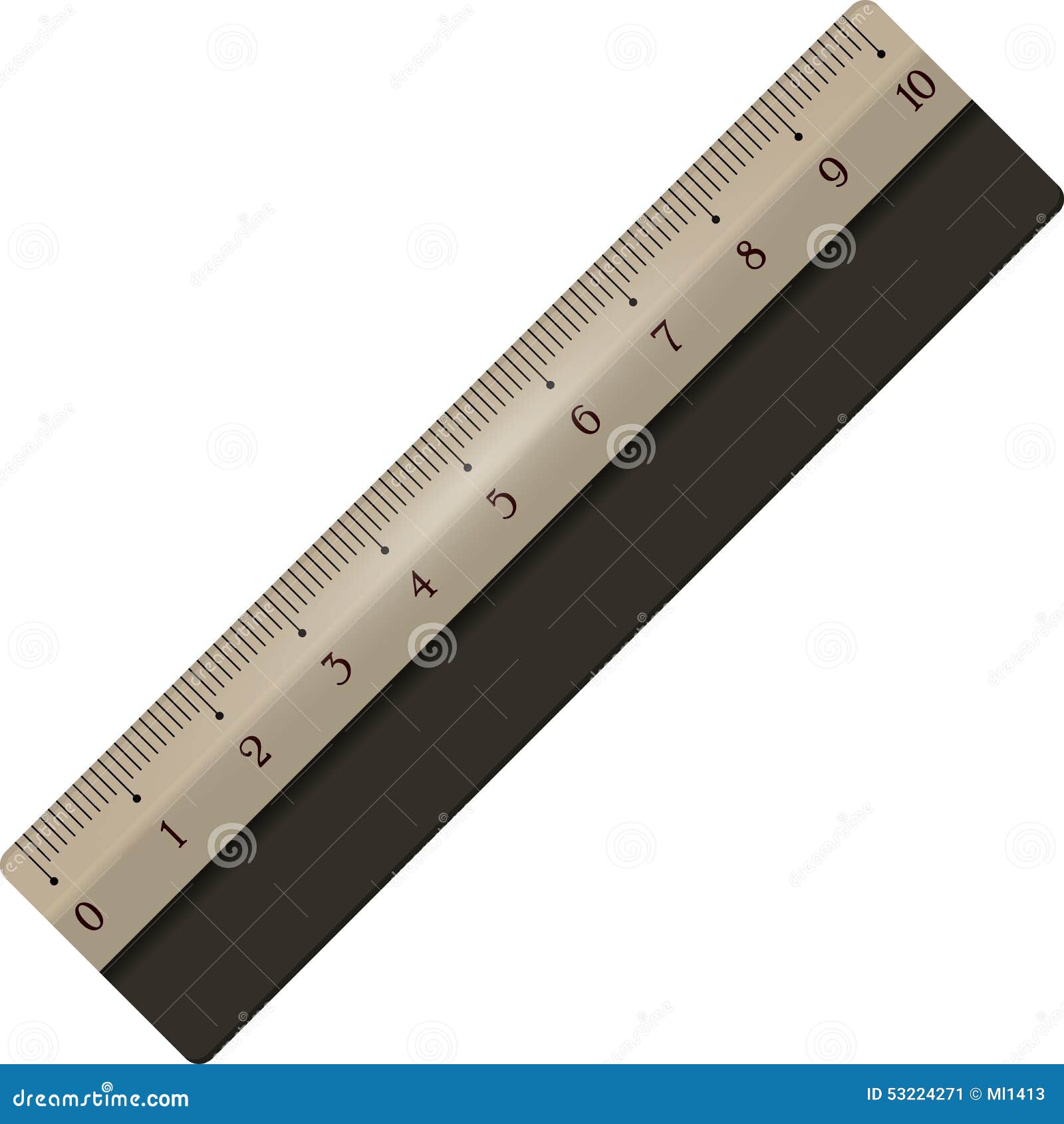 Ruler stock vector. Illustration of architecture, education - 53224271