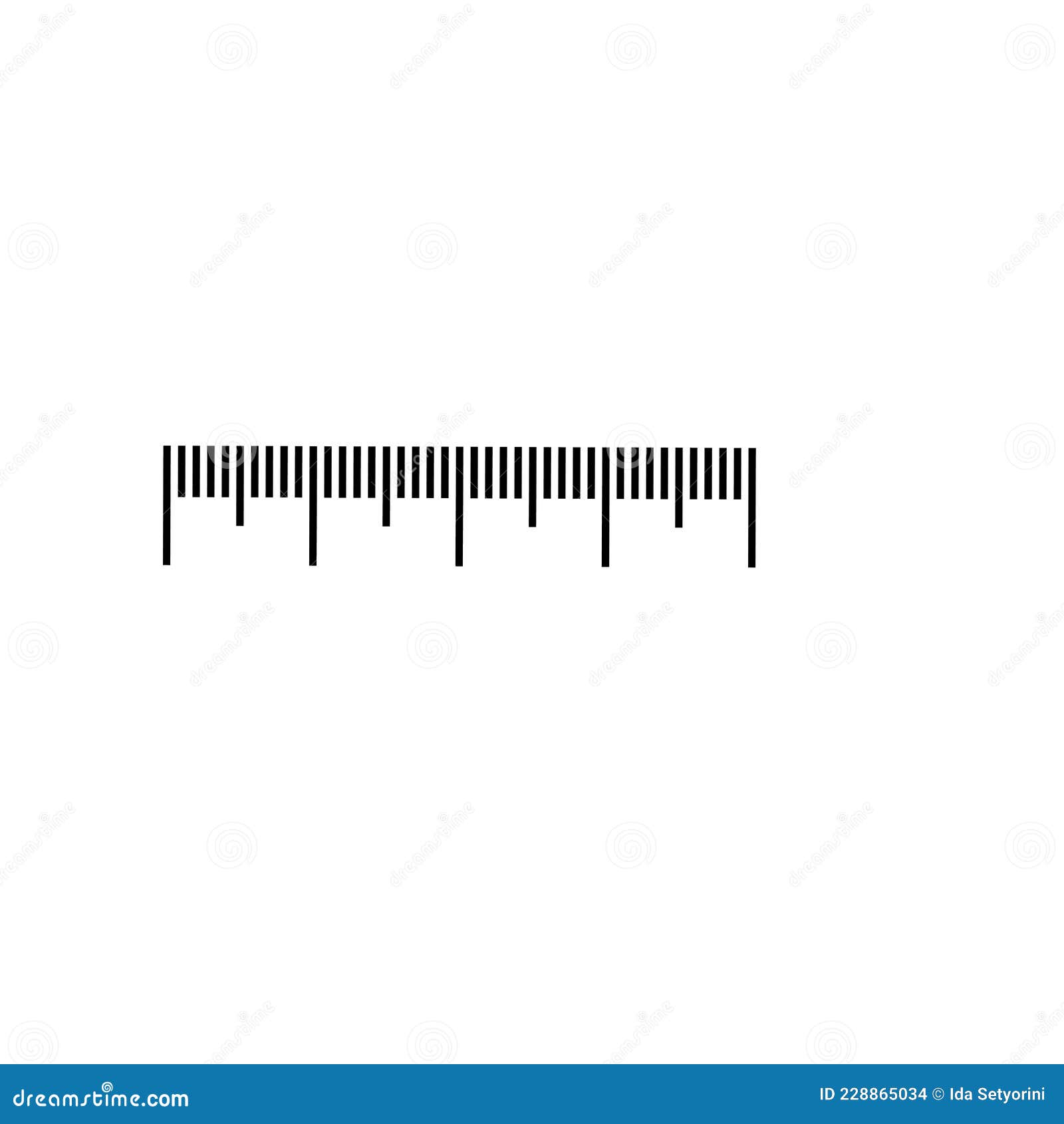 Ruler logo stock vector. Illustration of centimeter - 228865034