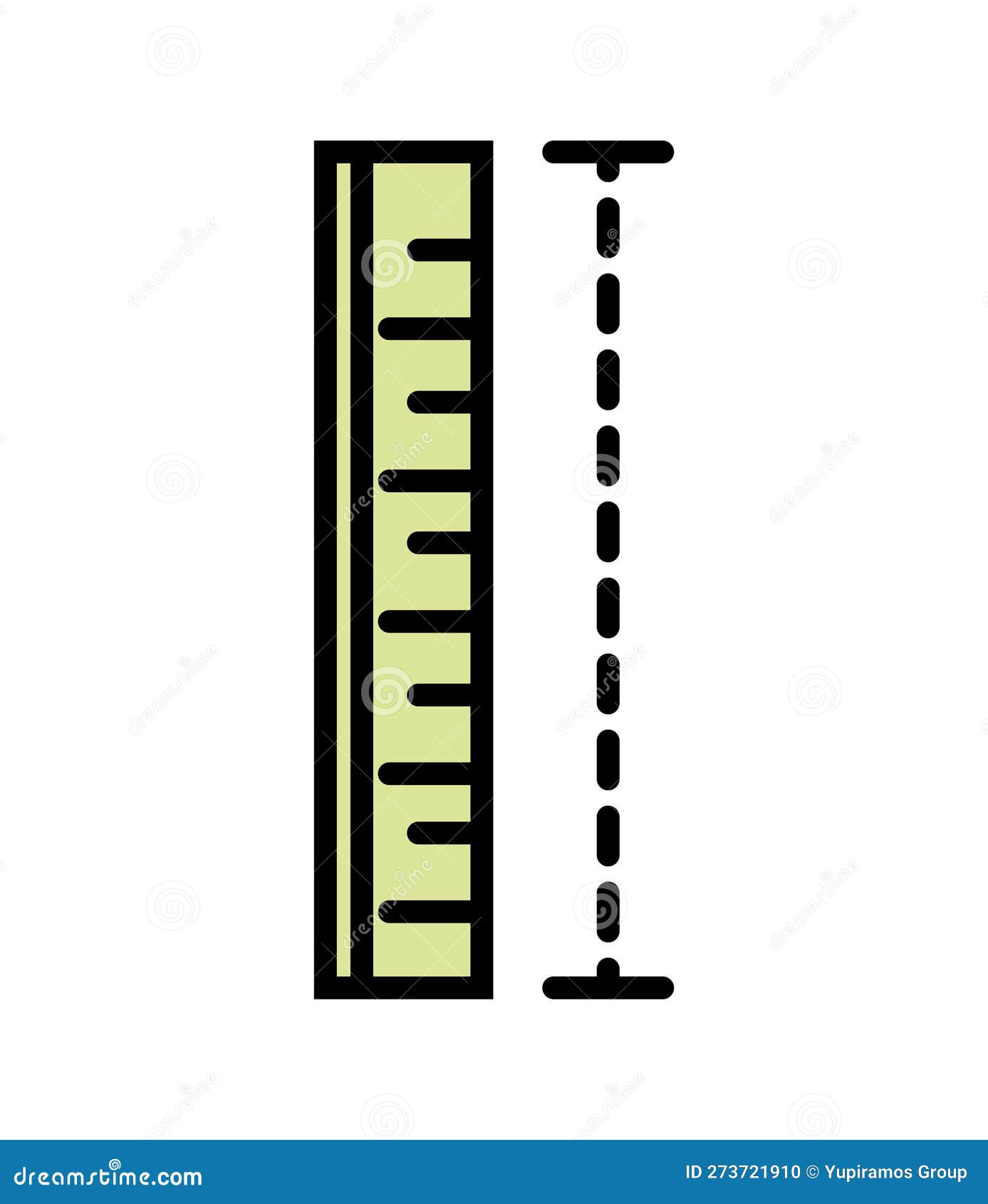 Ruler Math Icon Vector Illustration | CartoonDealer.com #273721910