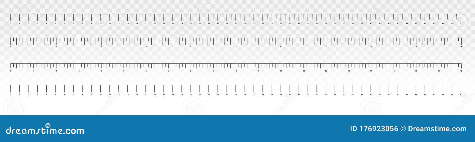 Ruler Of 2000 Millimeters. Ruler Of 200 Centimeters. Ruler Of 2 Meters ...