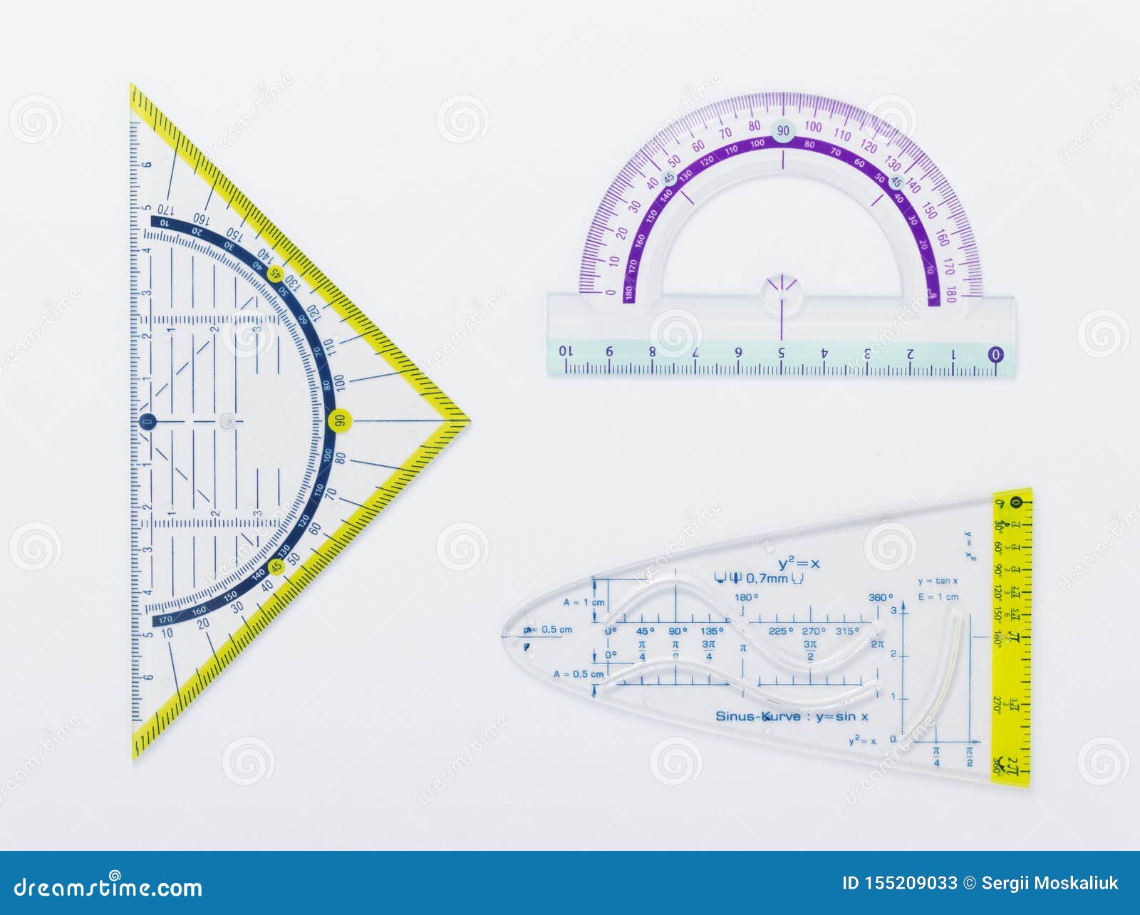 Ruler Metric at White Background Stock Image - Image of angle ...