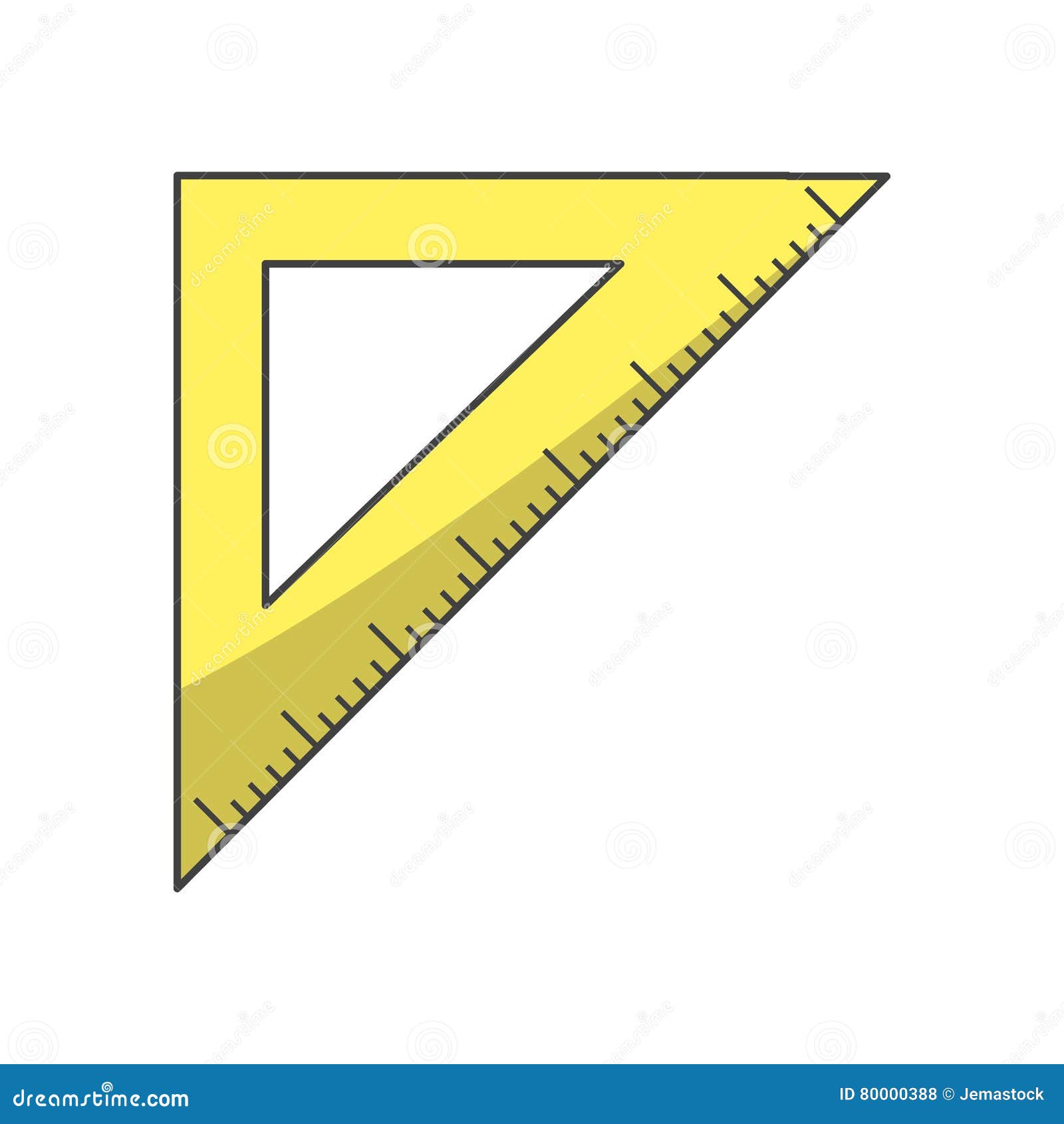 Ruler Object and School Tool Design Stock Vector - Illustration of ...