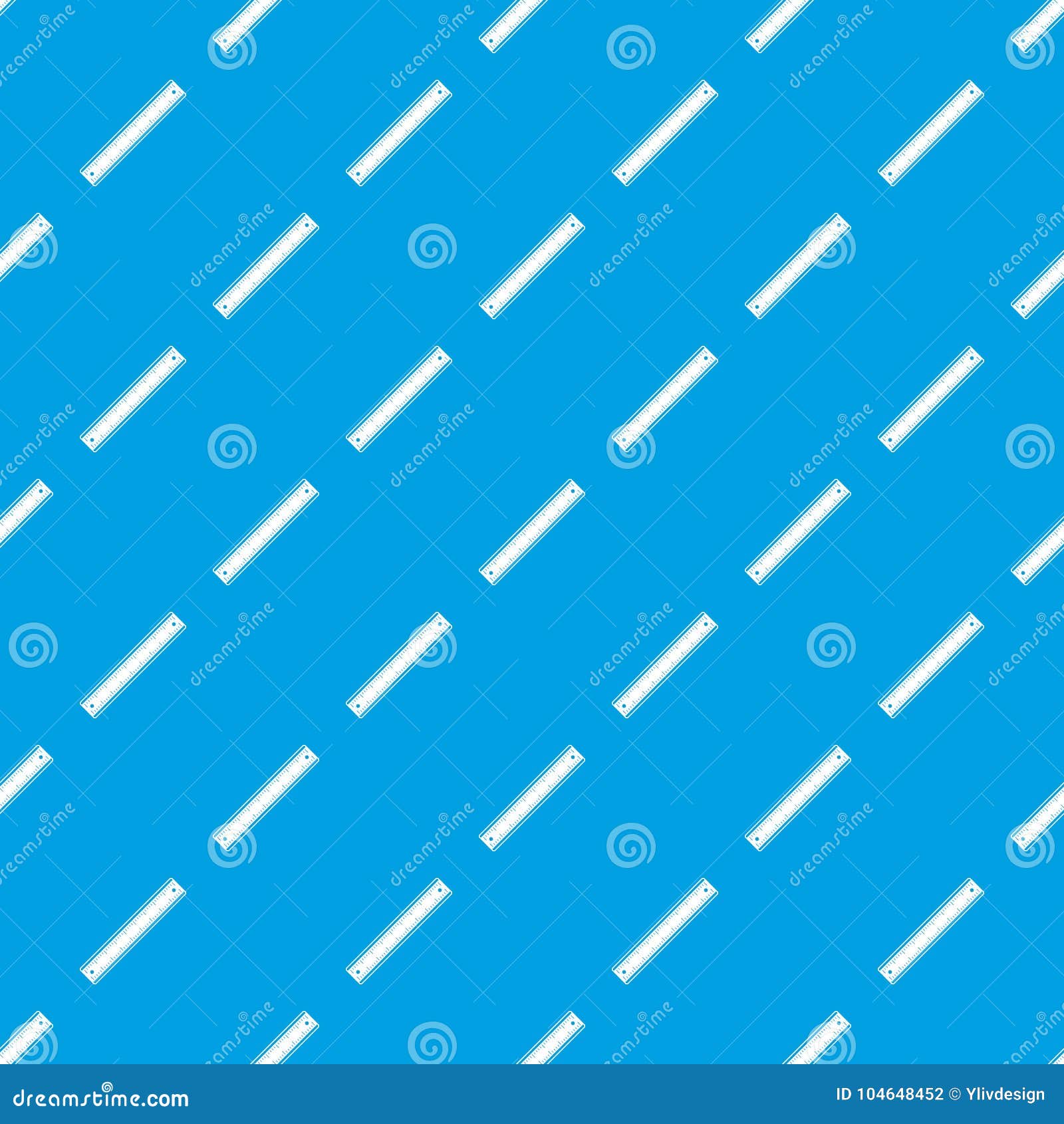 Ruler Pattern Seamless Blue Stock Vector - Illustration of geometry ...