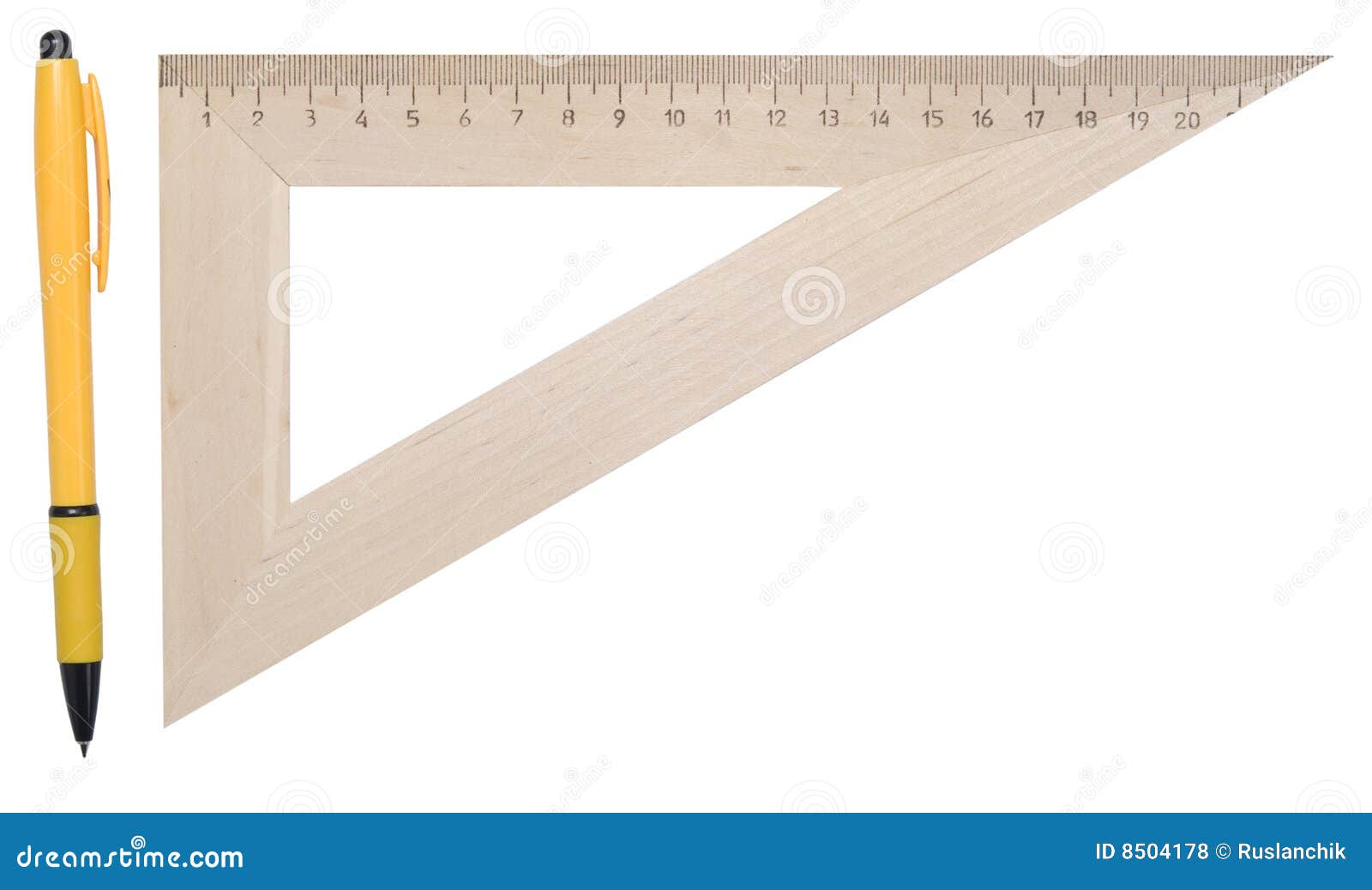 Ruler and pen stock photo. Image of tool, rule, ruler - 8504178