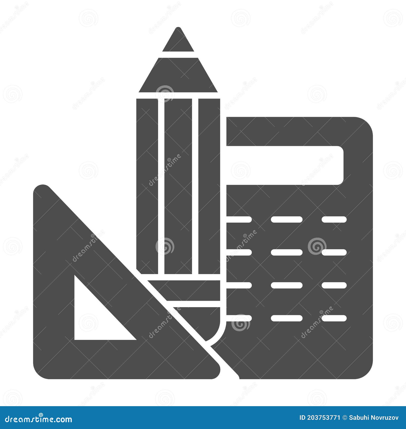 Mathematics Tools And Object Icon Cartoon Vector | CartoonDealer.com #233674823