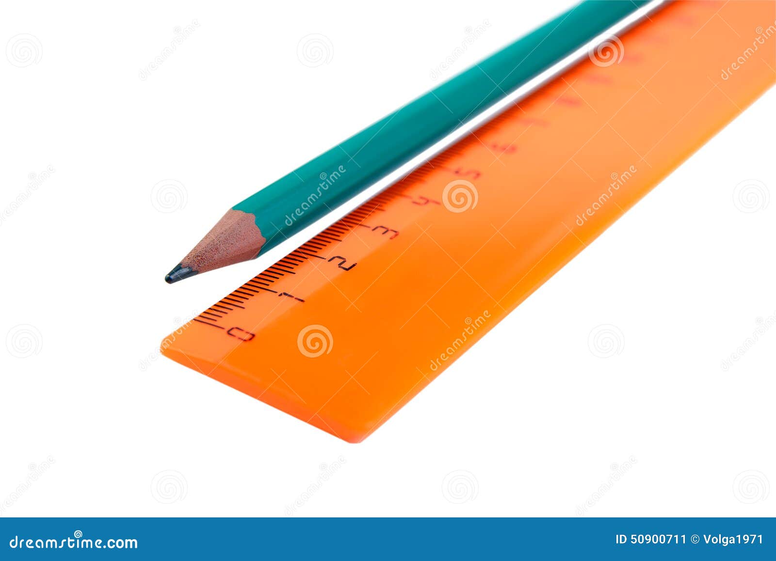 Ruler and pencil stock image. Image of business, school - 50900711