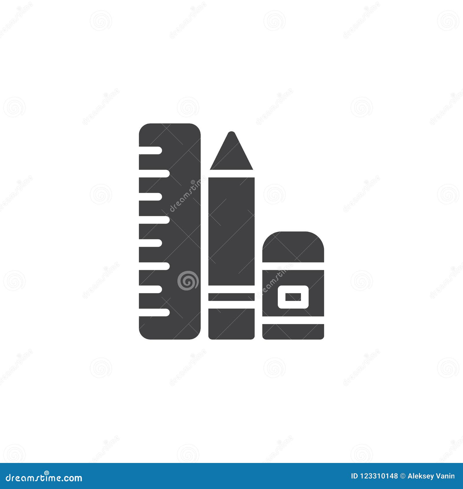 Ruler Pencil and Eraser Vector Icon Stock Vector - Illustration of ... Ruler Pencil and Eraser Vector Icon Stock Vector - Illustration of ...