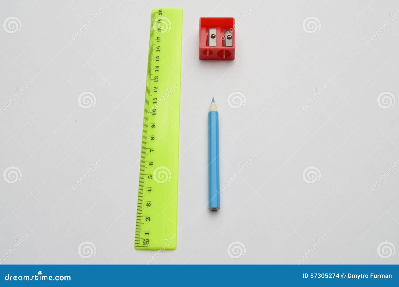 Ruler, Pencil, Pencil Sharpener Stock Photo - Image of study, pencil ...