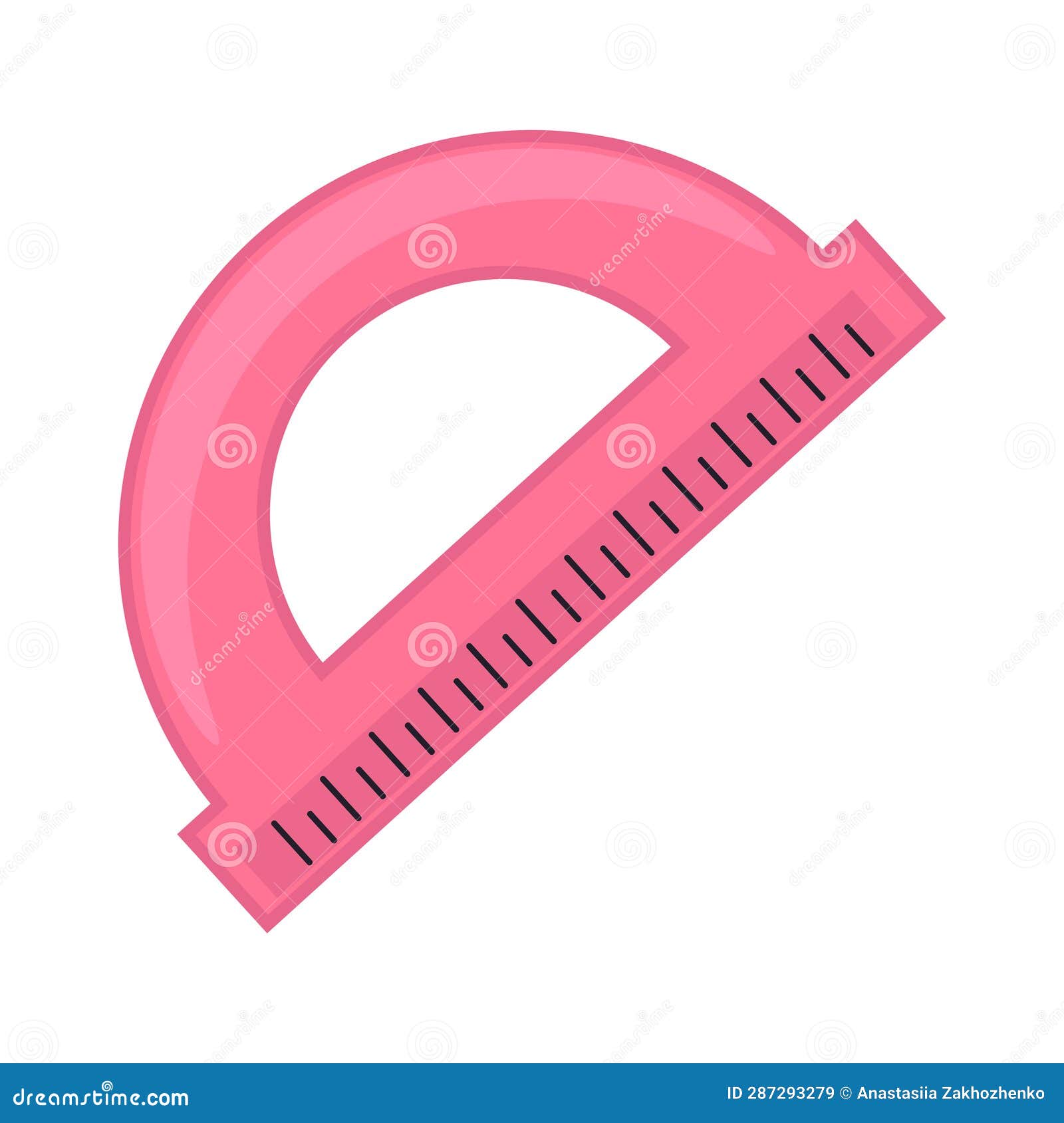 Ruler, Protractor, Triangle. School Measuring Instruments. School ...