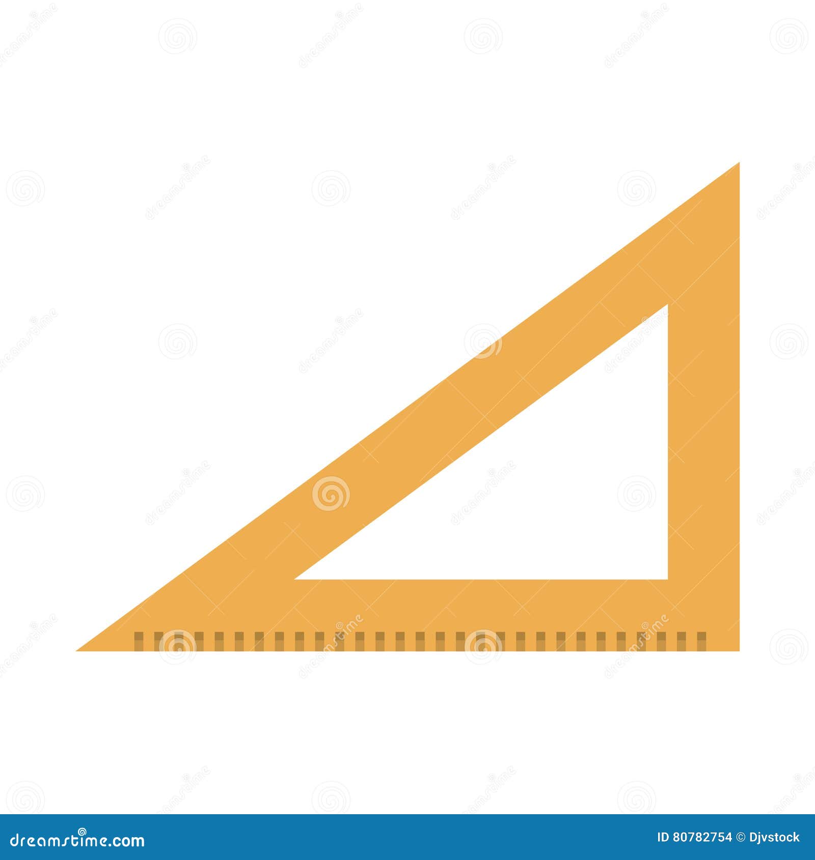 Ruler school supplies stock vector. Illustration of drawing - 80782754