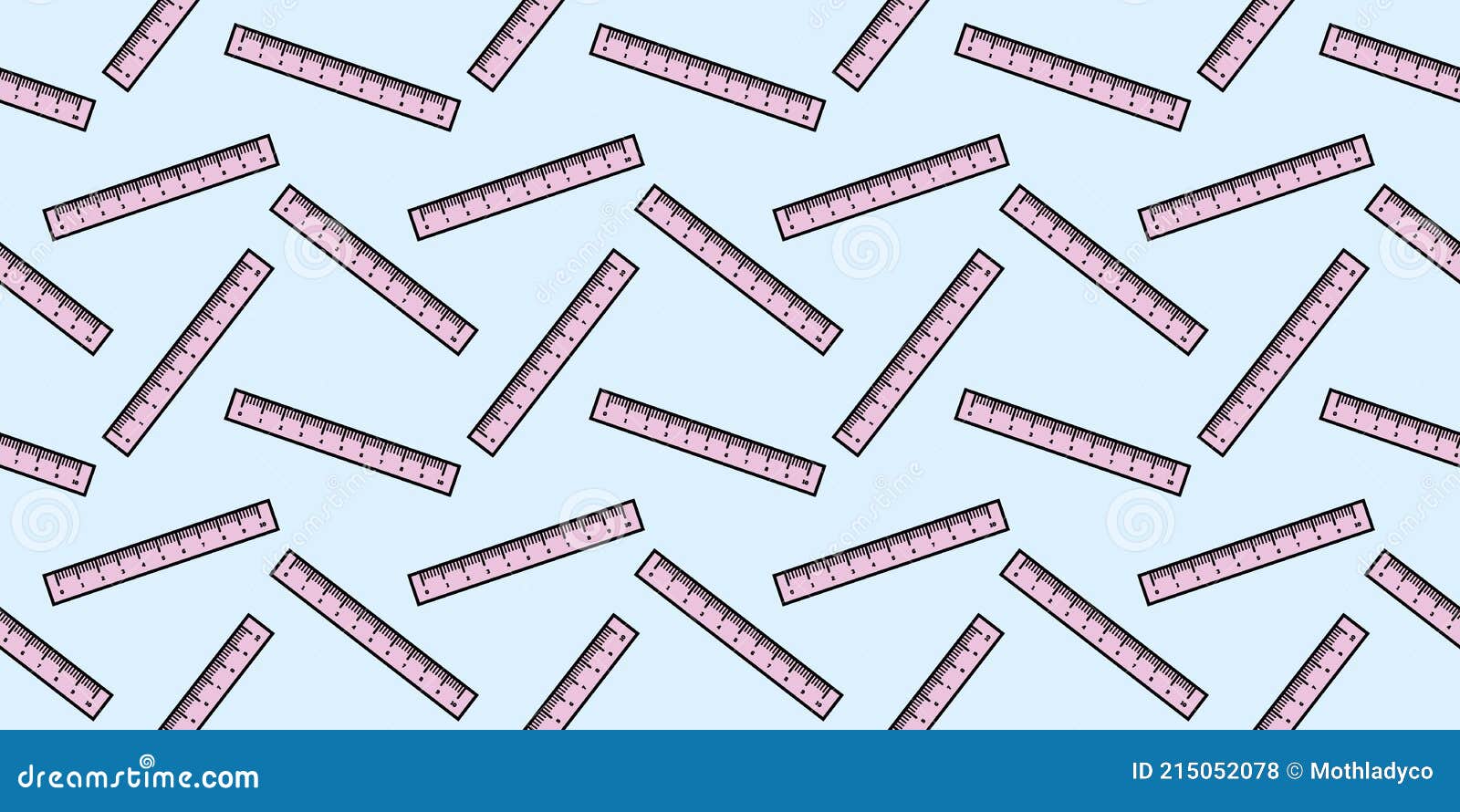 Ruler Seamless Repeat Pattern Vector Background Stock Vector ...