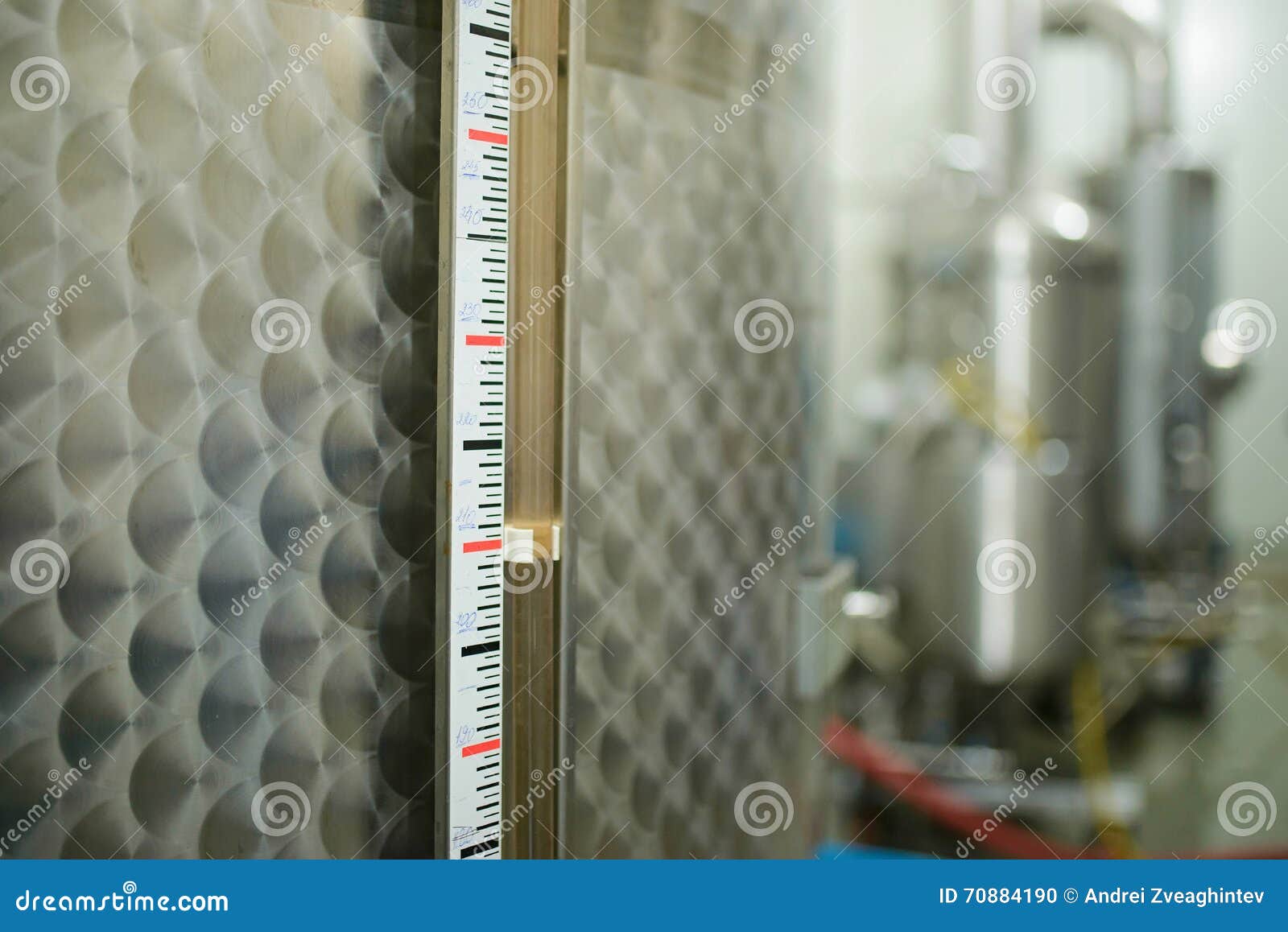 Ruler on Tank stock photo. Image of process, metal, agriculture - 70884190