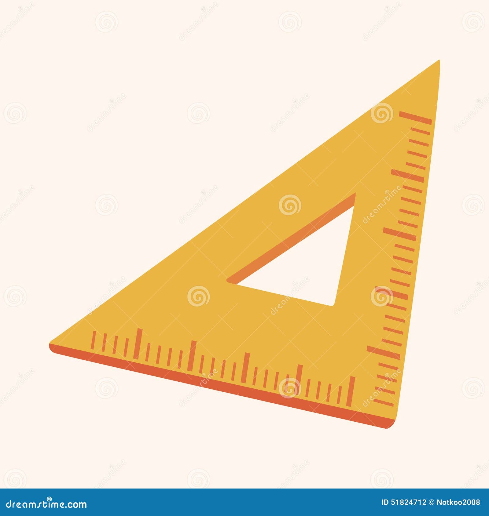 Ruler theme elements stock vector. Illustration of plastic - 51824712