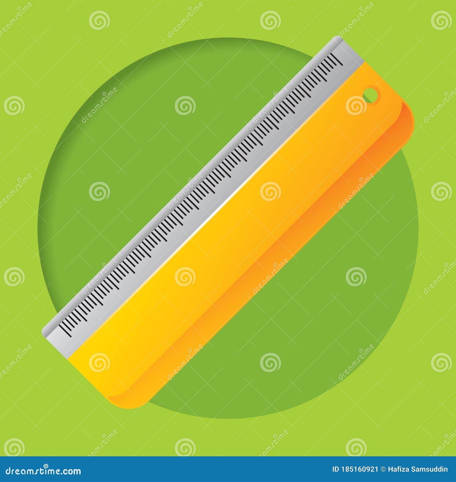 Ruler. Vector Illustration Decorative Design Stock Vector ...