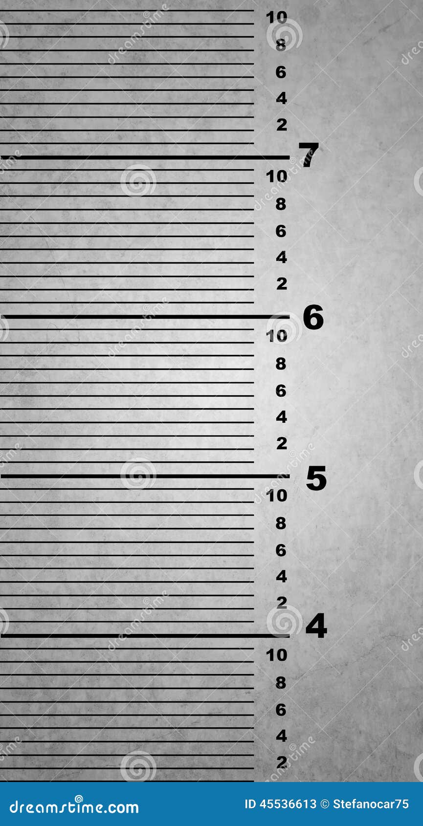Ruler on a wall of a jail stock image. Image of shiner - 45536613