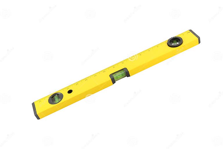 Ruler Water Level for Construction Stock Image - Image of level, bubble ...