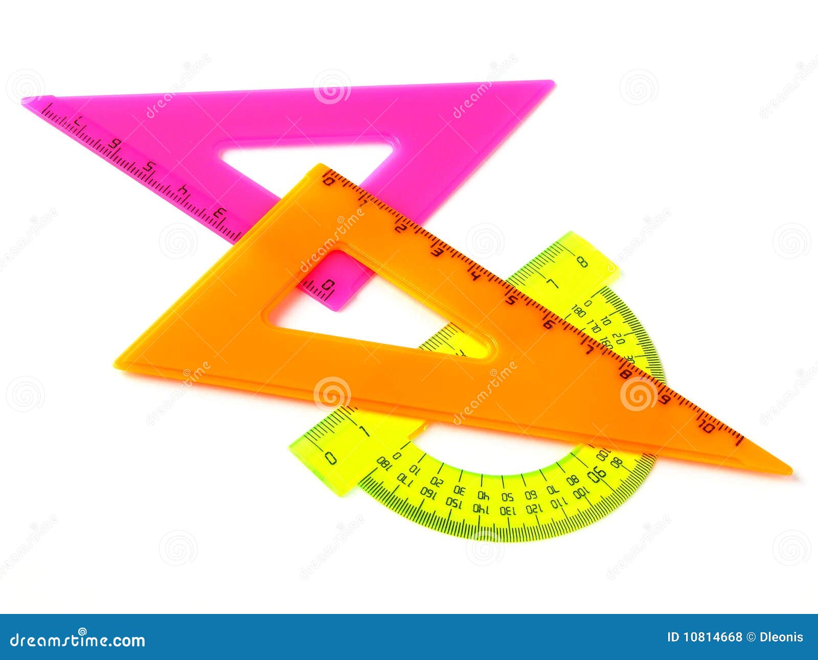 Rulers set stock photo. Image of instrument, geometry - 10814668