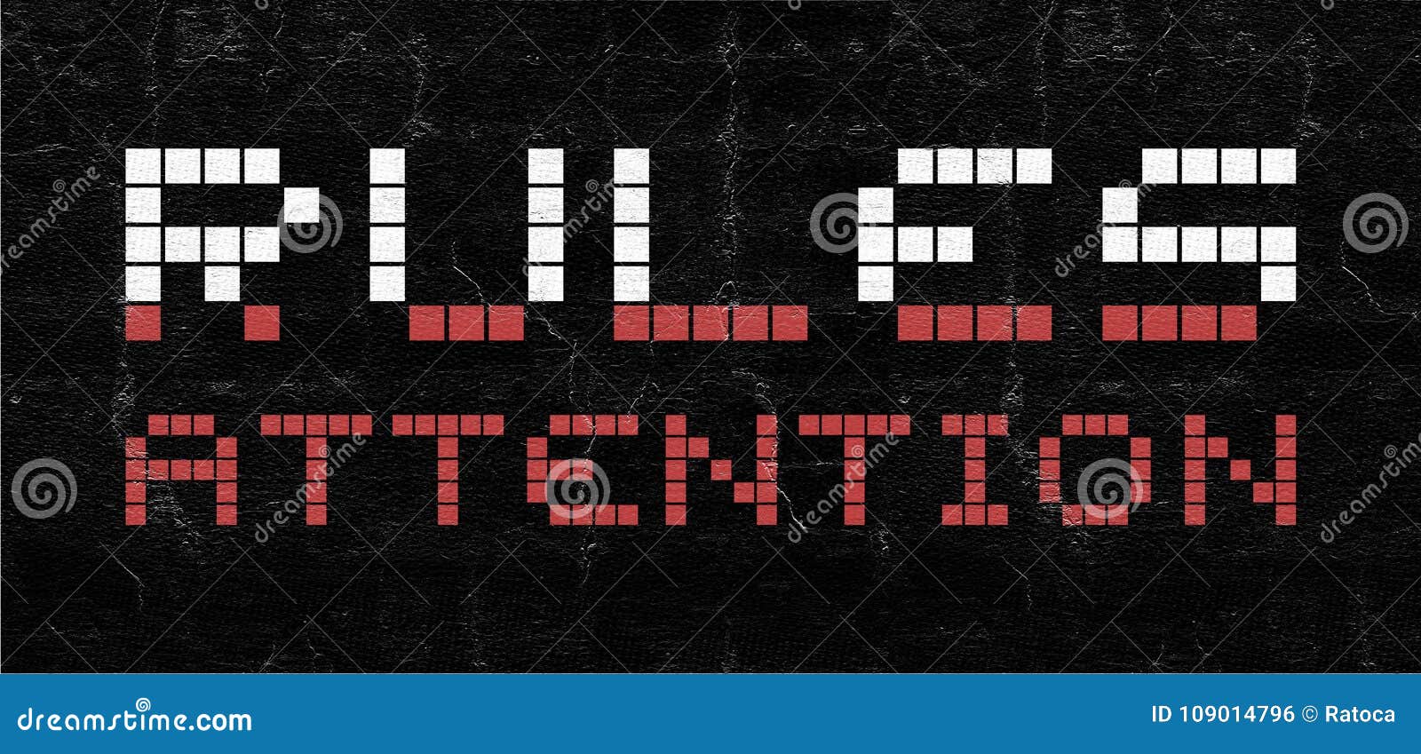 Rules attention stock illustration. Illustration of rules - 109014796