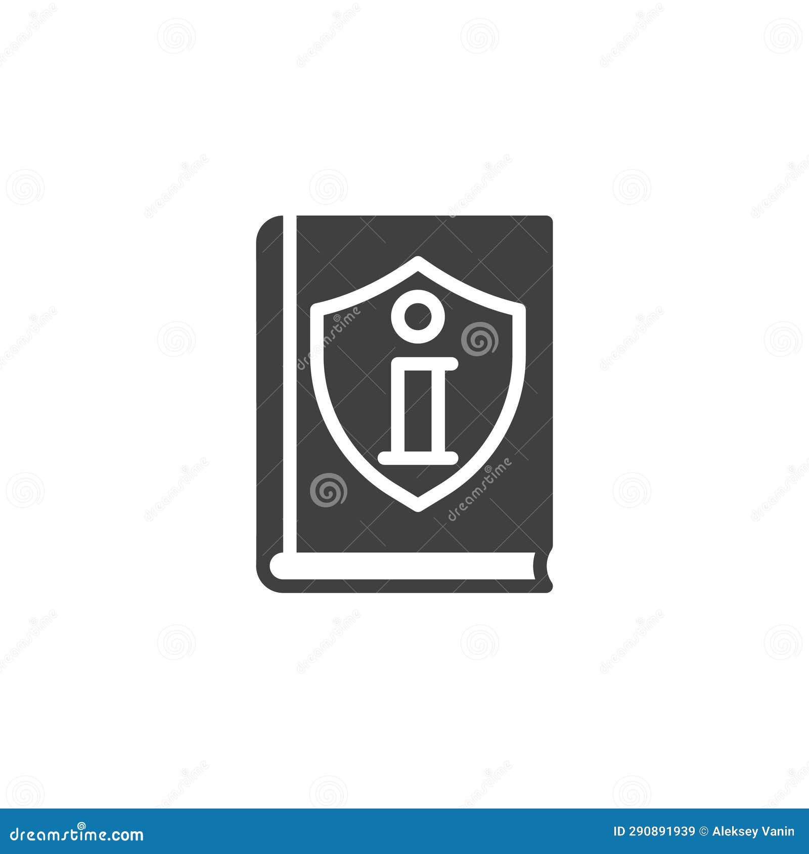 Rules book vector icon stock illustration. Illustration of vector ...