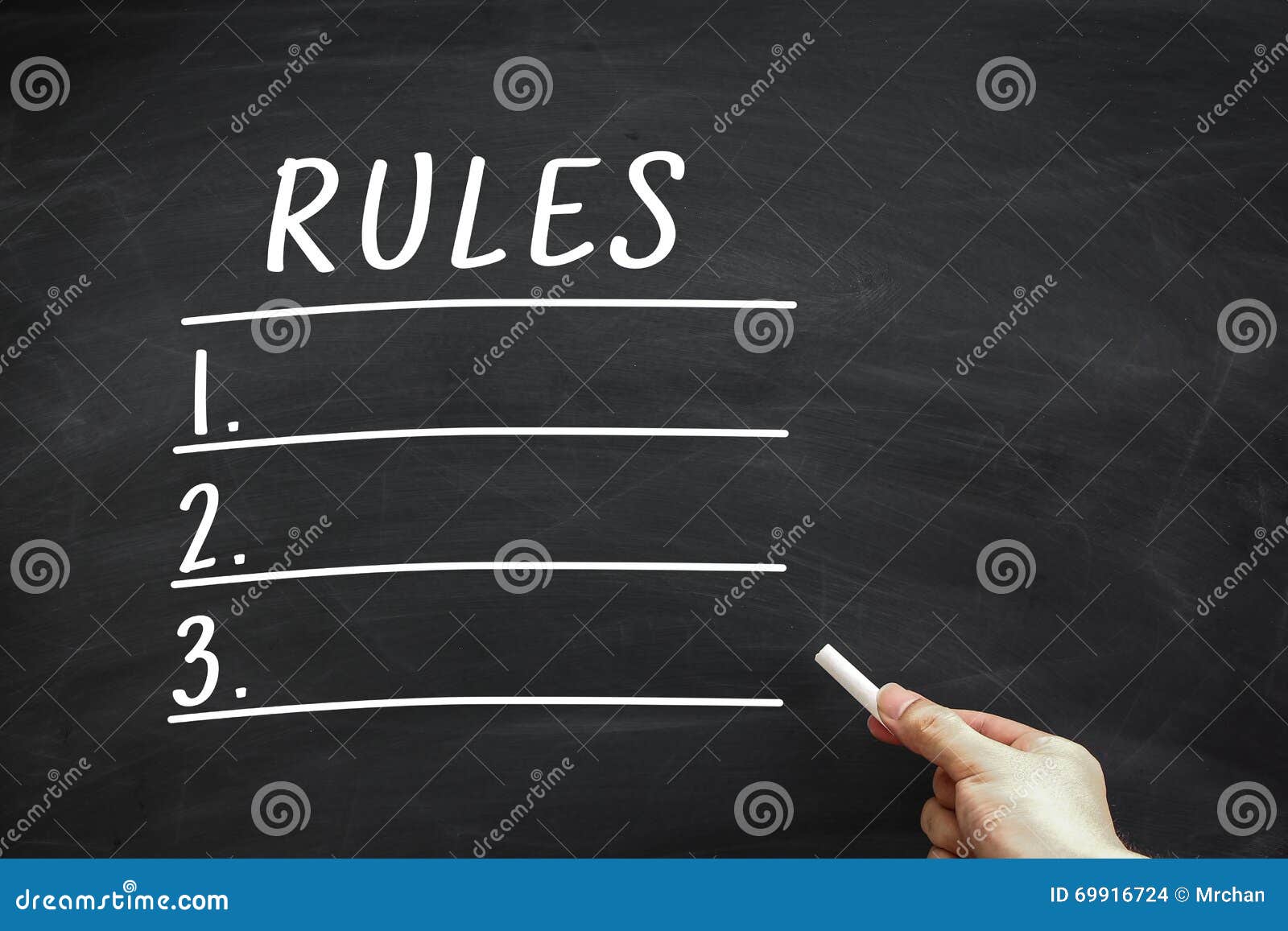 Rules List stock photo. Image of letters, handwriting - 69916724