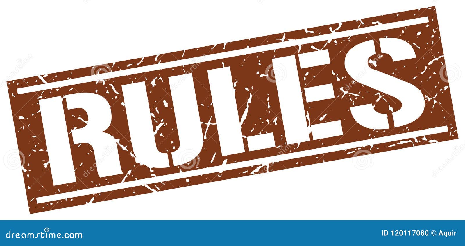 Rules stamp stock vector. Illustration of rubber, rules - 120117080