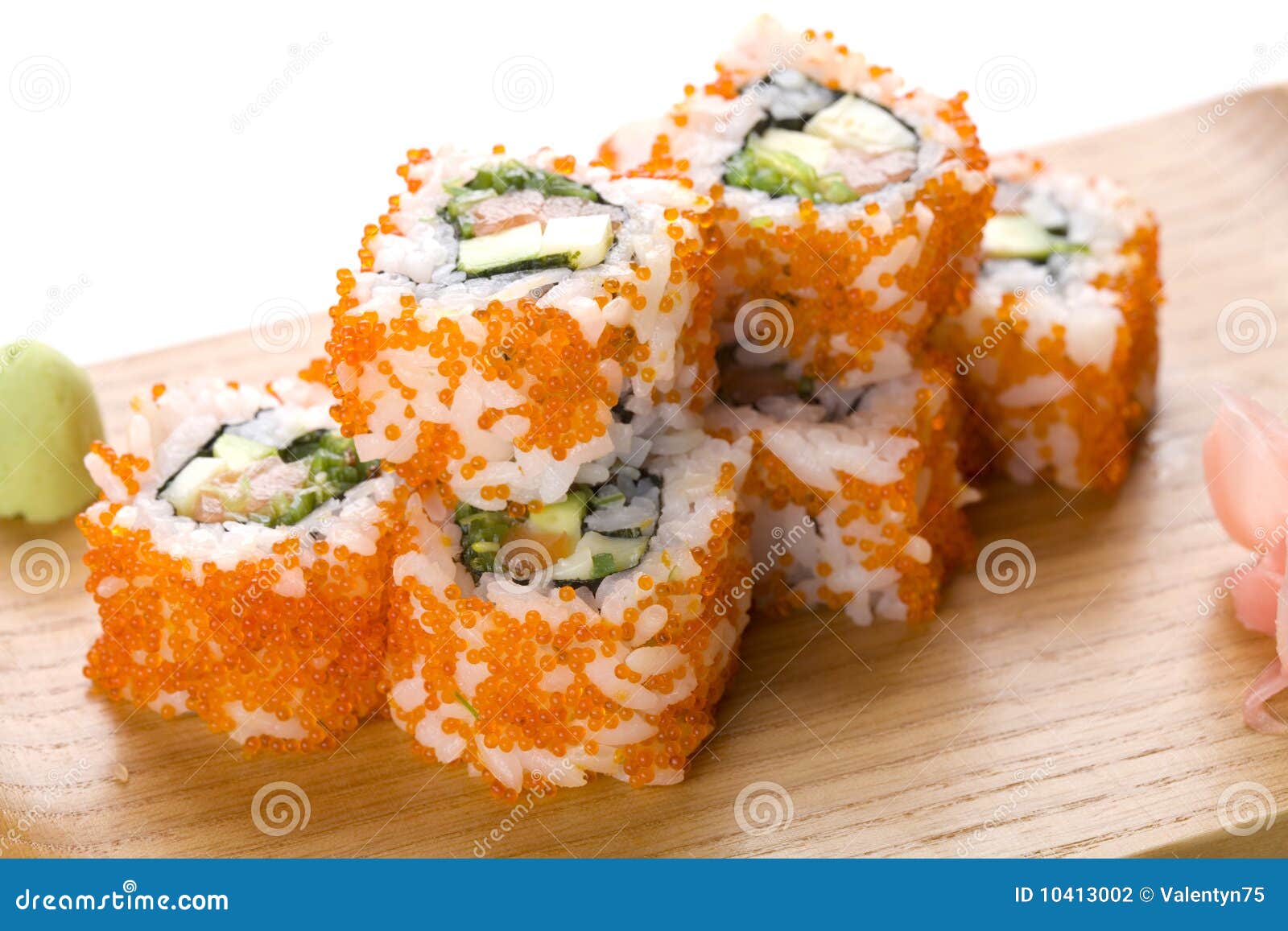 Rullar sushi arkivfoto. Bild av fisk, avionic, japan - 10413002