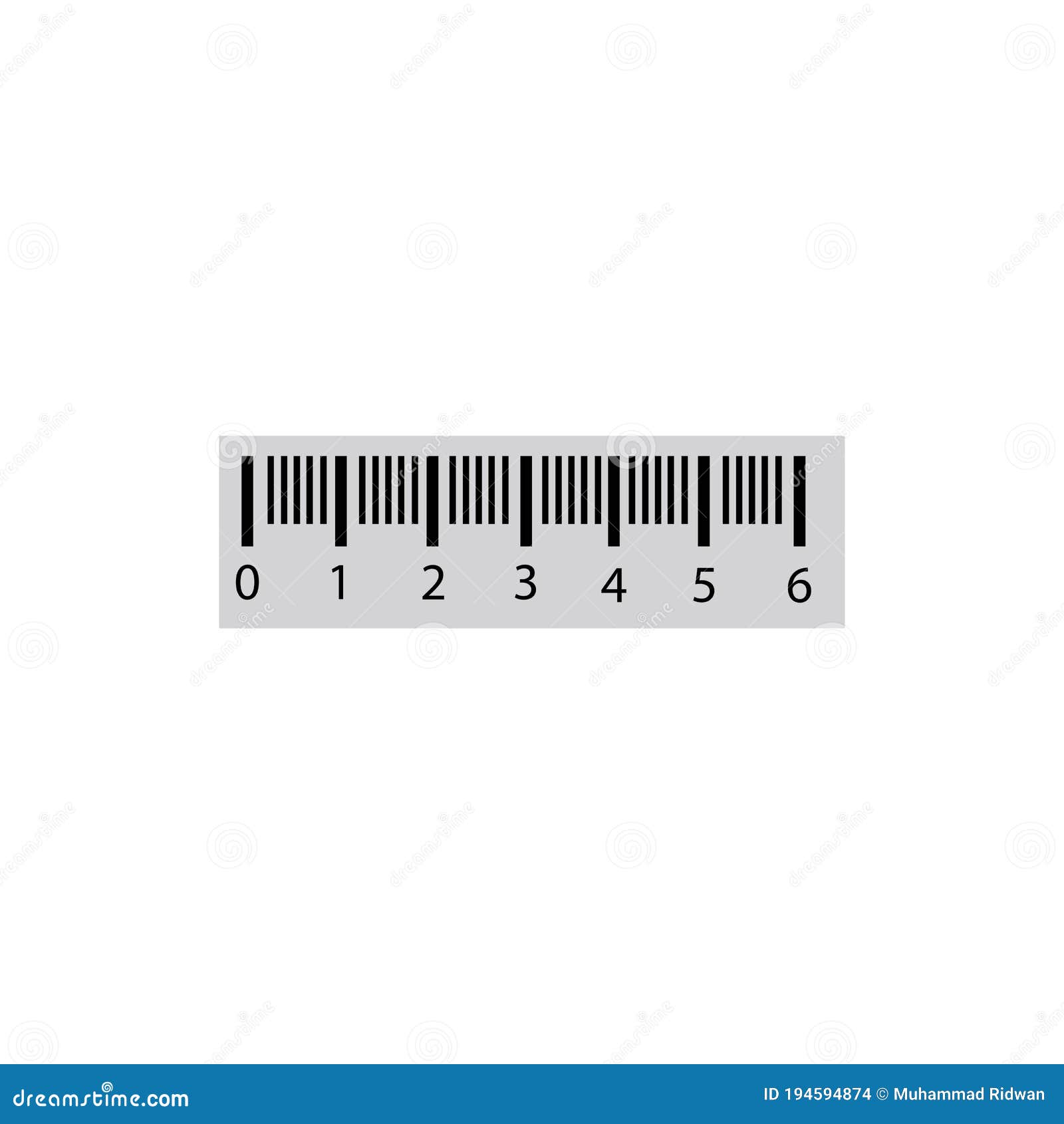 Ruller Icon In A Flat Style. Vector Illustration Pictogram On White ...