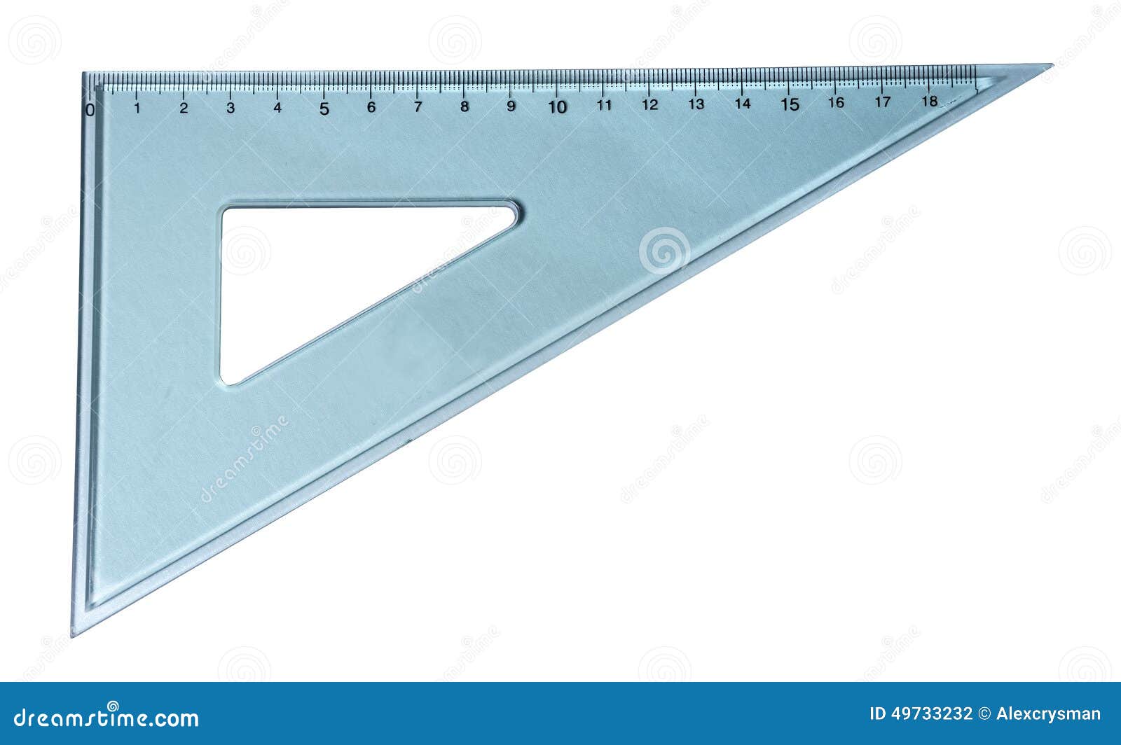 Rullers for Mathematics and Geometry in School Stock Photo - Image of ...