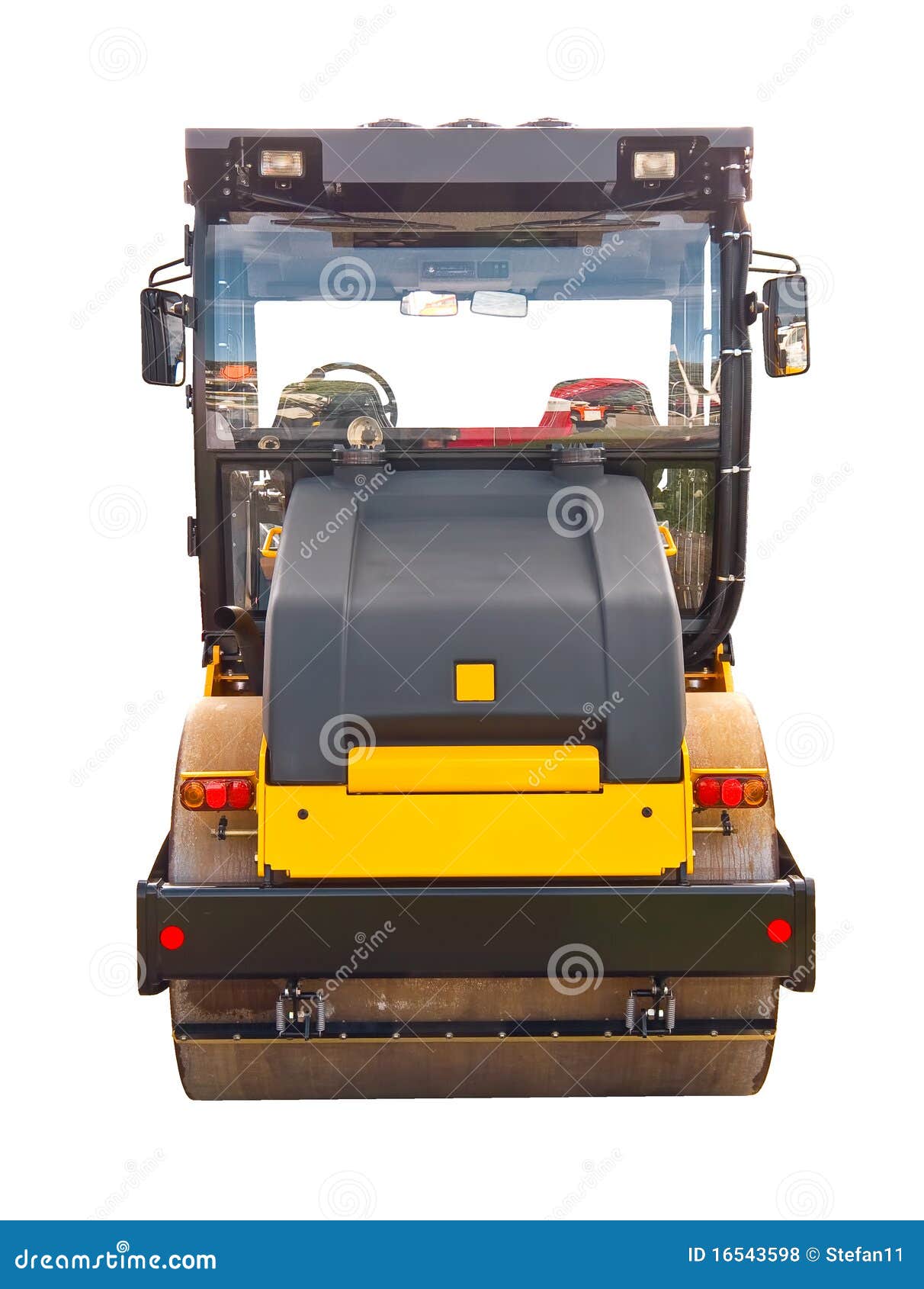 Rullo compressore fotografia stock. Immagine di spettatrice - 16543598