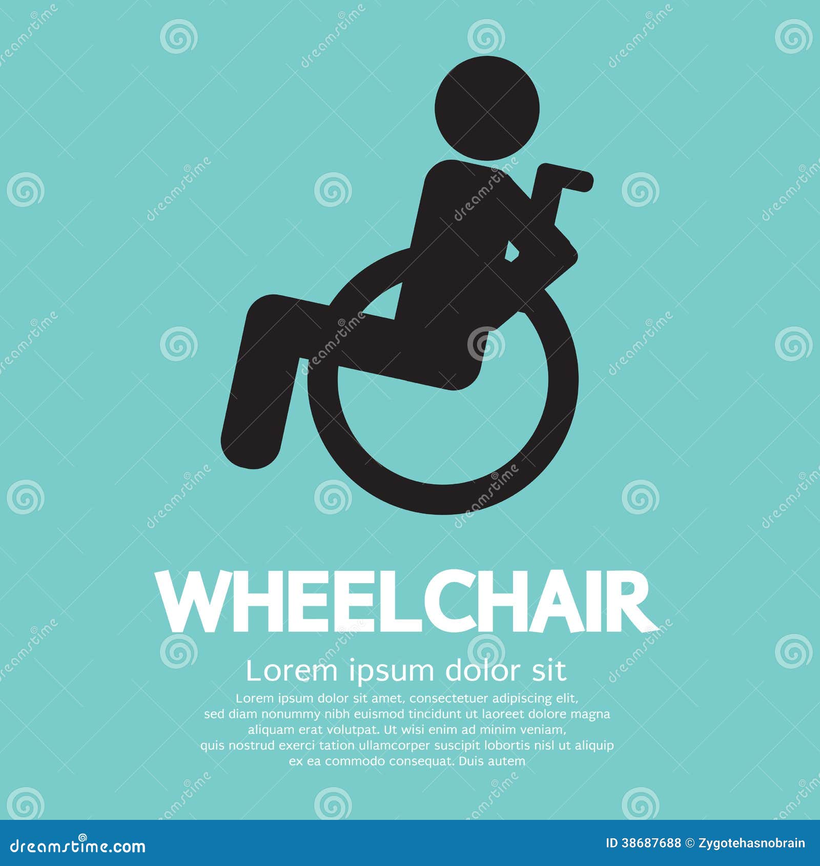 Rullstol vektor illustrationer. Illustration av livstid - 38687688