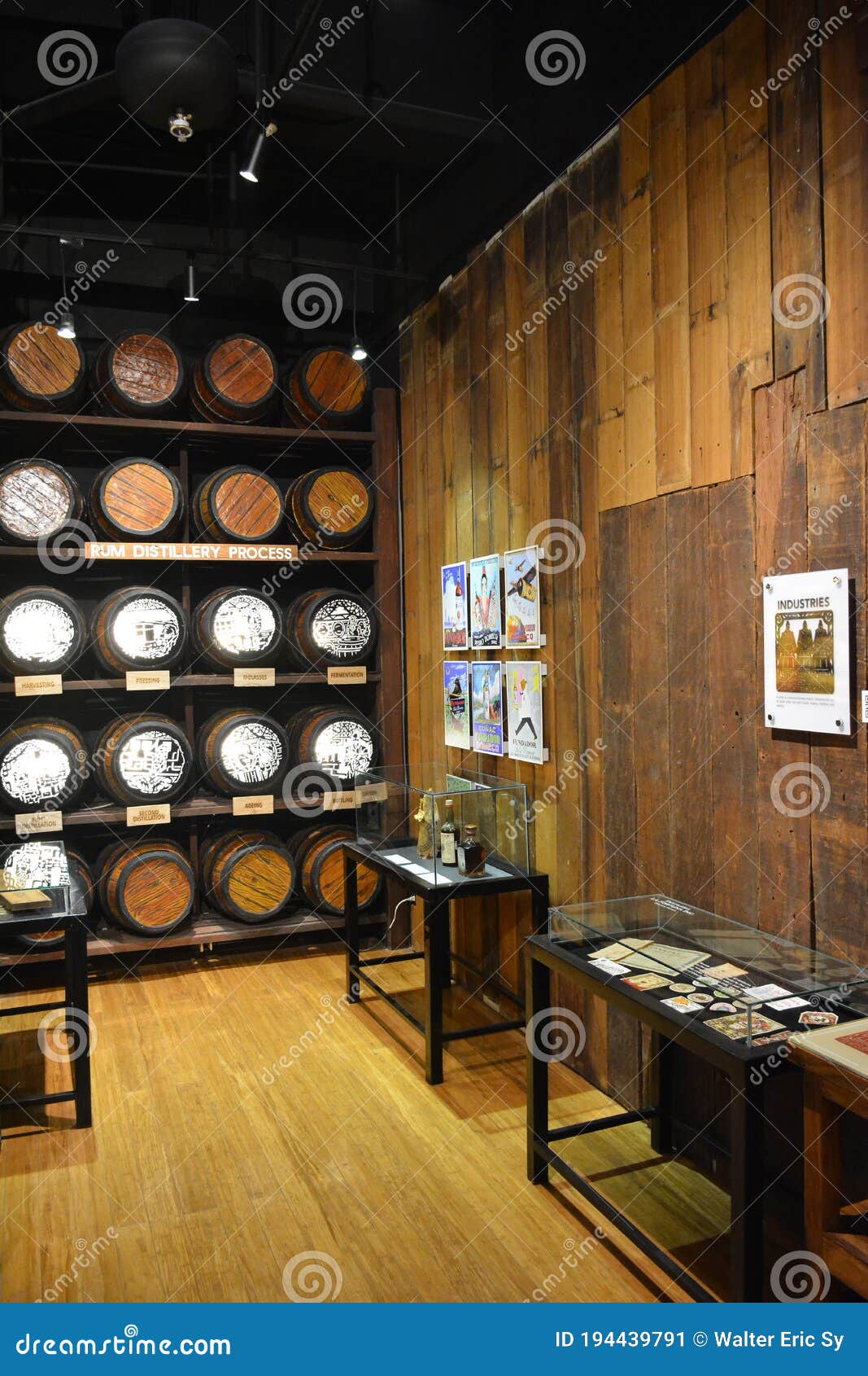 Rum Distillery Process at Chinatown Museum in Manila, Philippines ...
