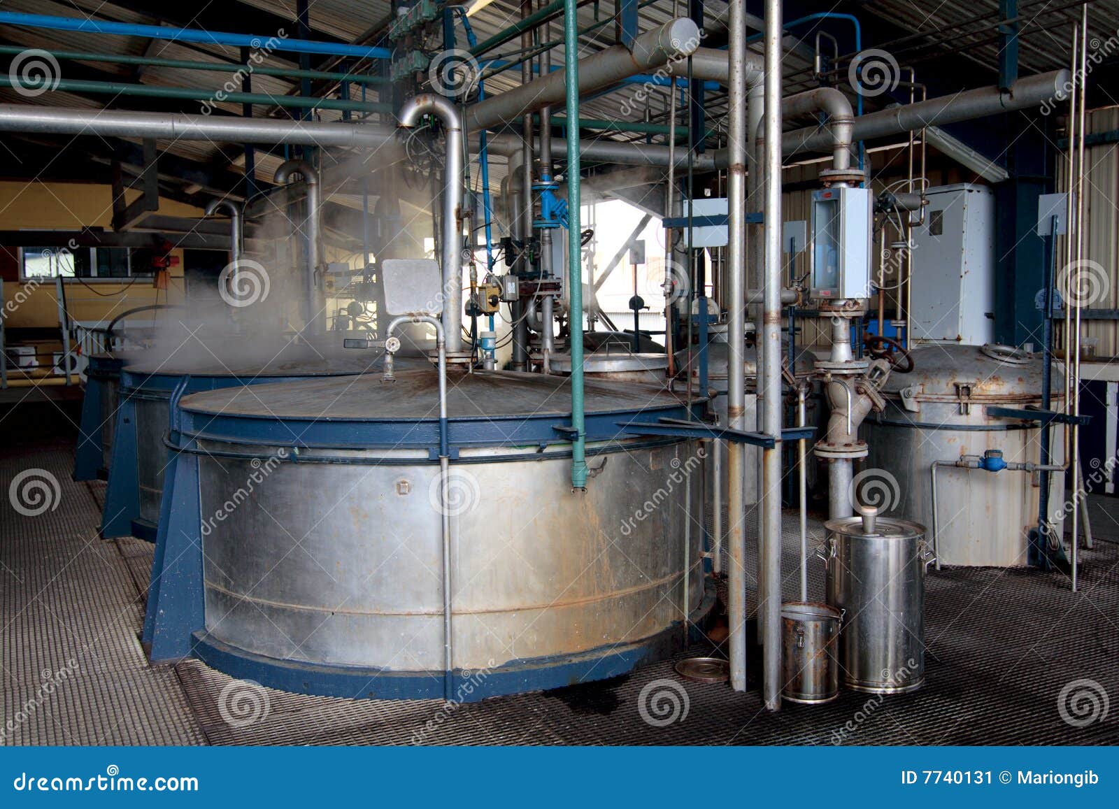 Rum and sugar distillery stock image. Image of distillery - 7740131
