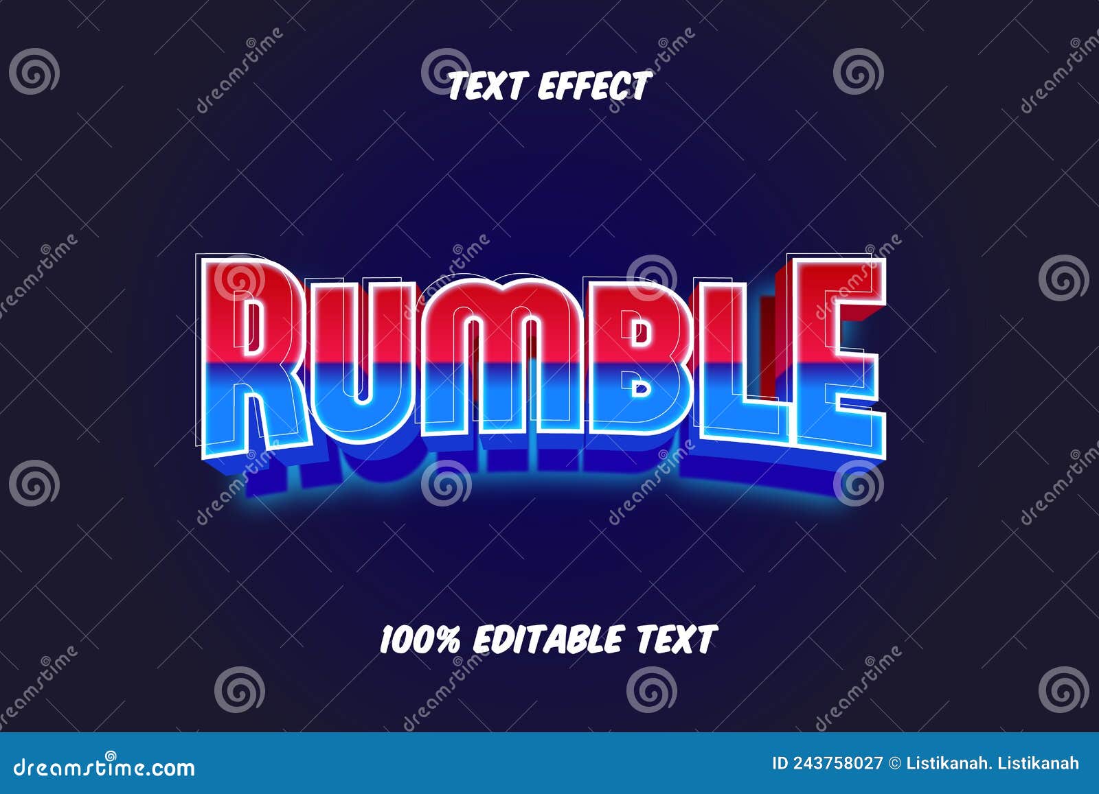 Rumble Comic Bright Template With Speech Bubbles On Colorful Frames ...